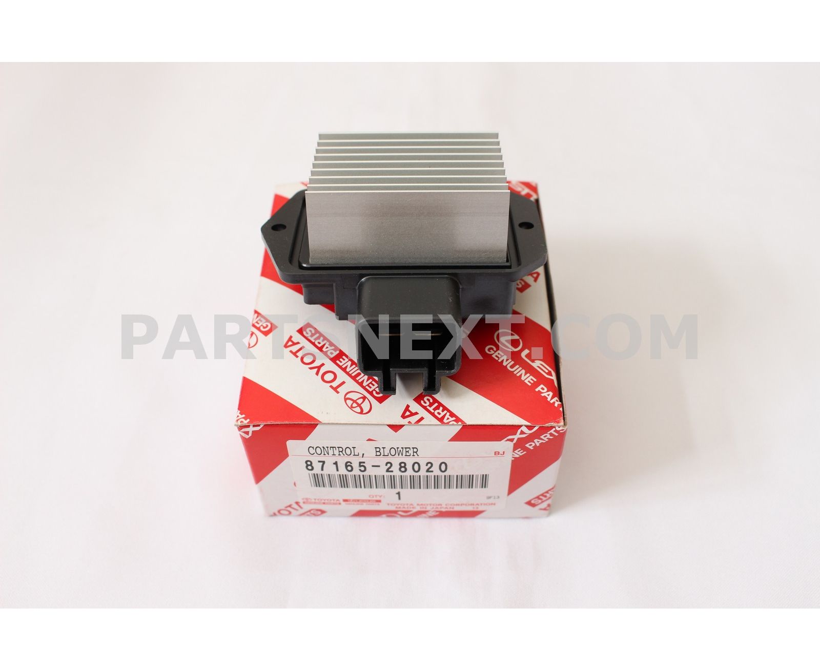 Toyota :: 87165-28020 CONTROL, BLOWER MOTOR