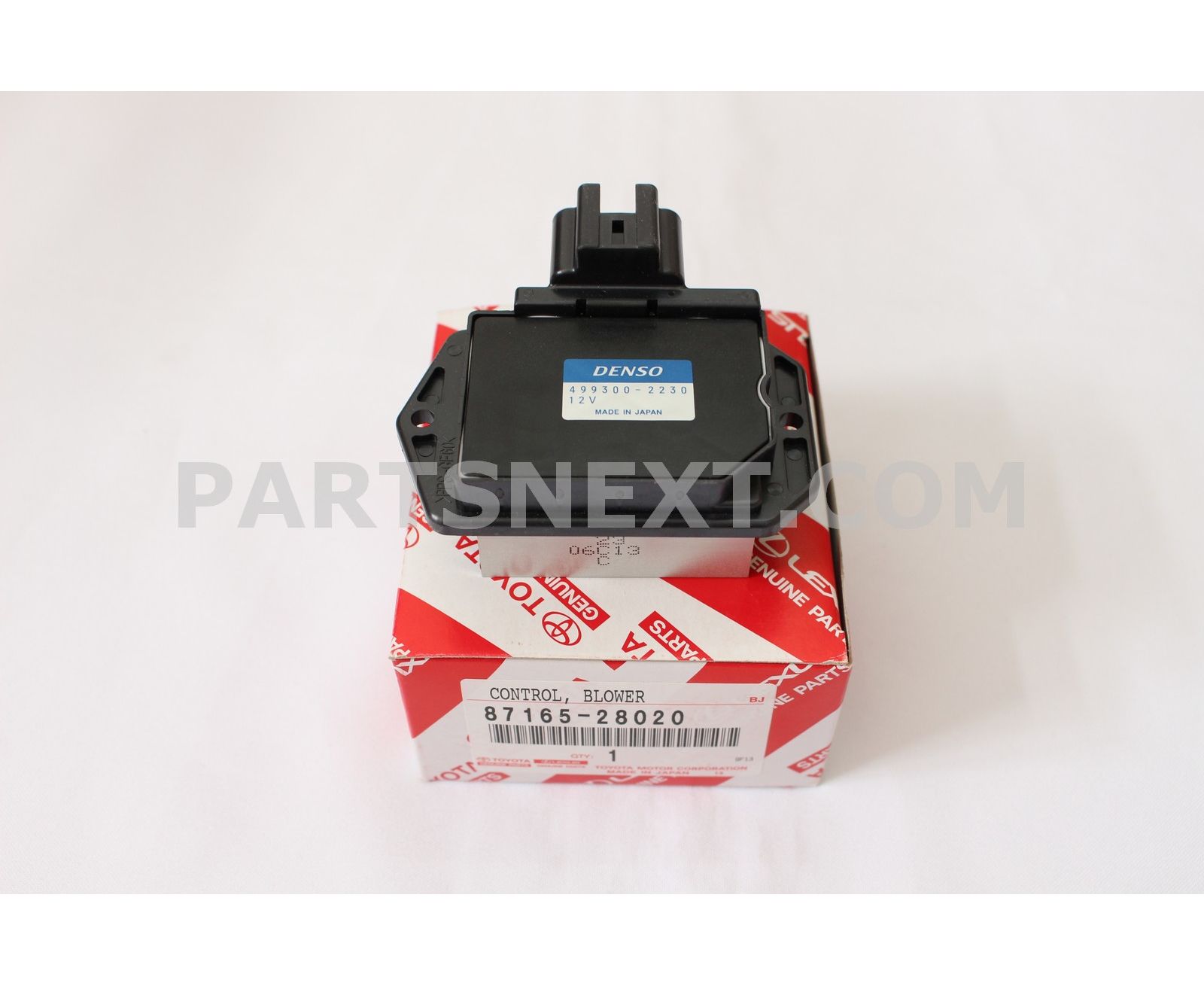 Toyota :: 87165-28020 CONTROL, BLOWER MOTOR