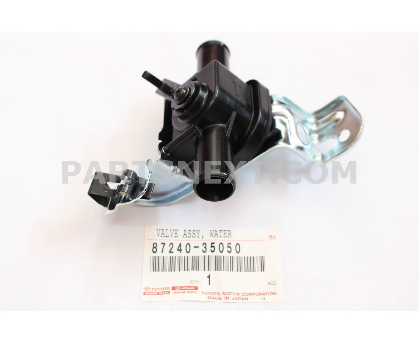 Toyota :: 87240-35050 VALVE ASSY, HEATER WATER