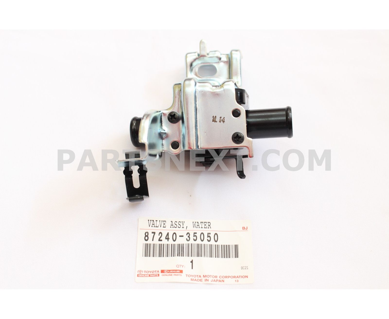 Toyota :: 87240-35050 VALVE ASSY, HEATER WATER