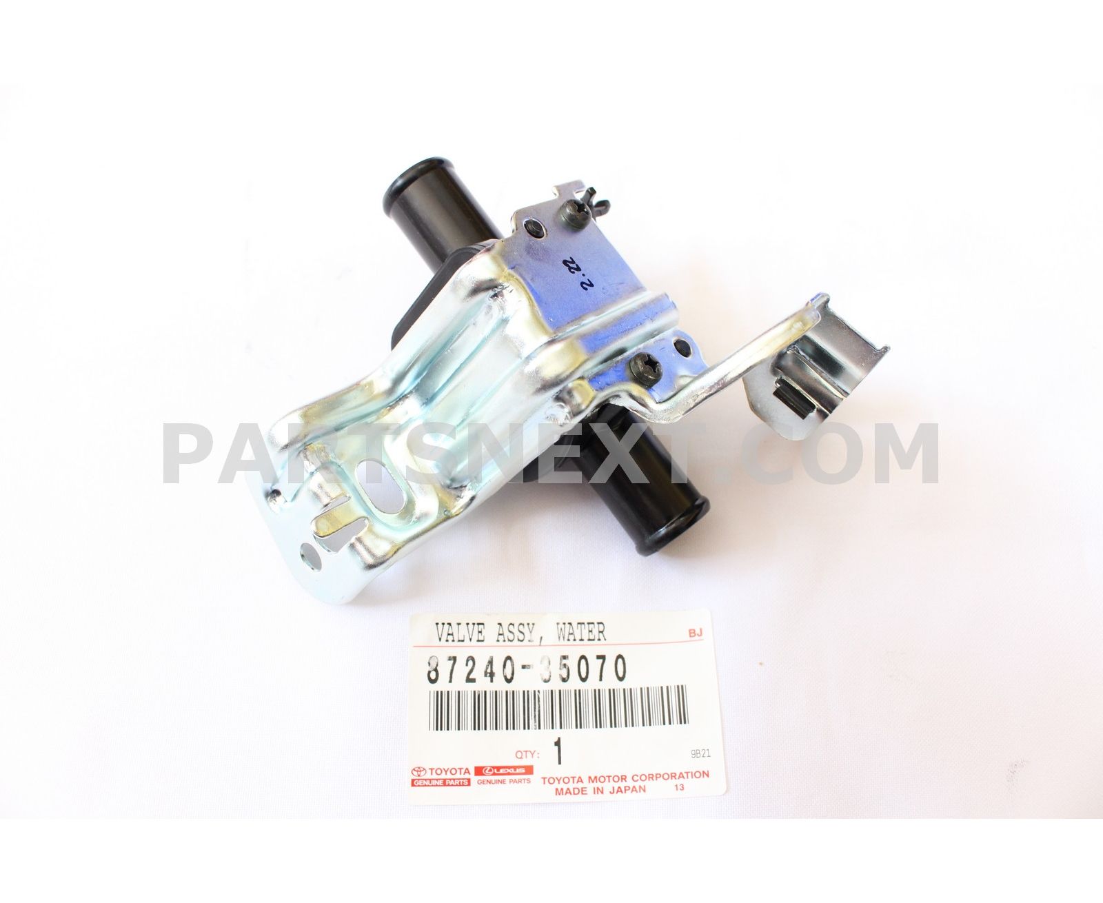 Toyota :: 87240-35070 VALVE ASSY, HEATER WATER
