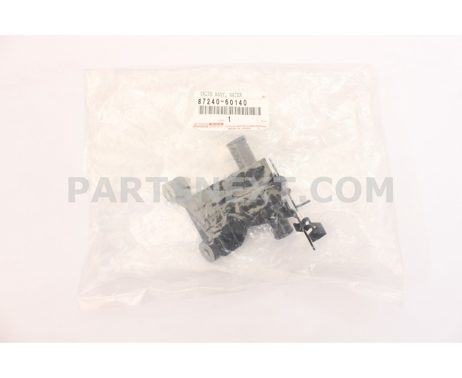 Toyota :: 87240-60140 VALVE ASSY, HEATER WATER