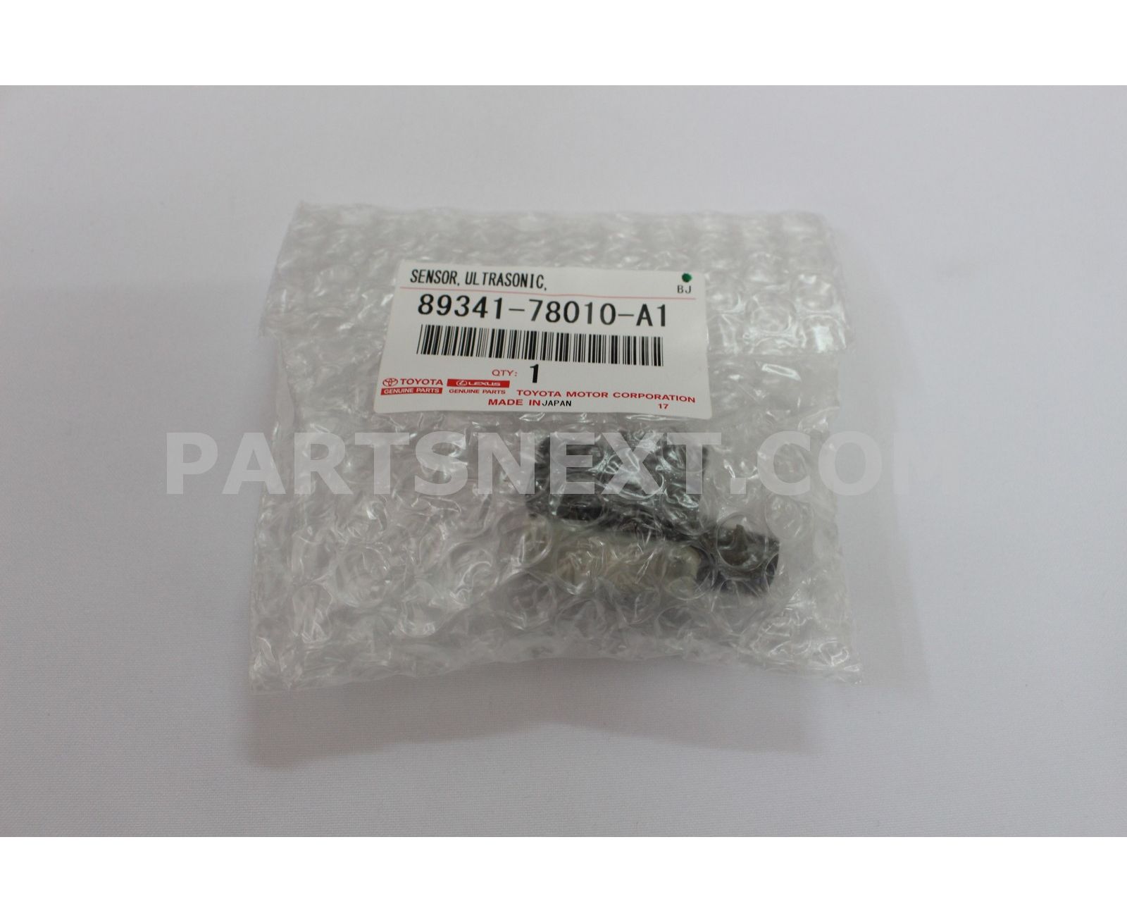 Toyota :: 89341-78010-A1 SENSOR, ULTRASONIC