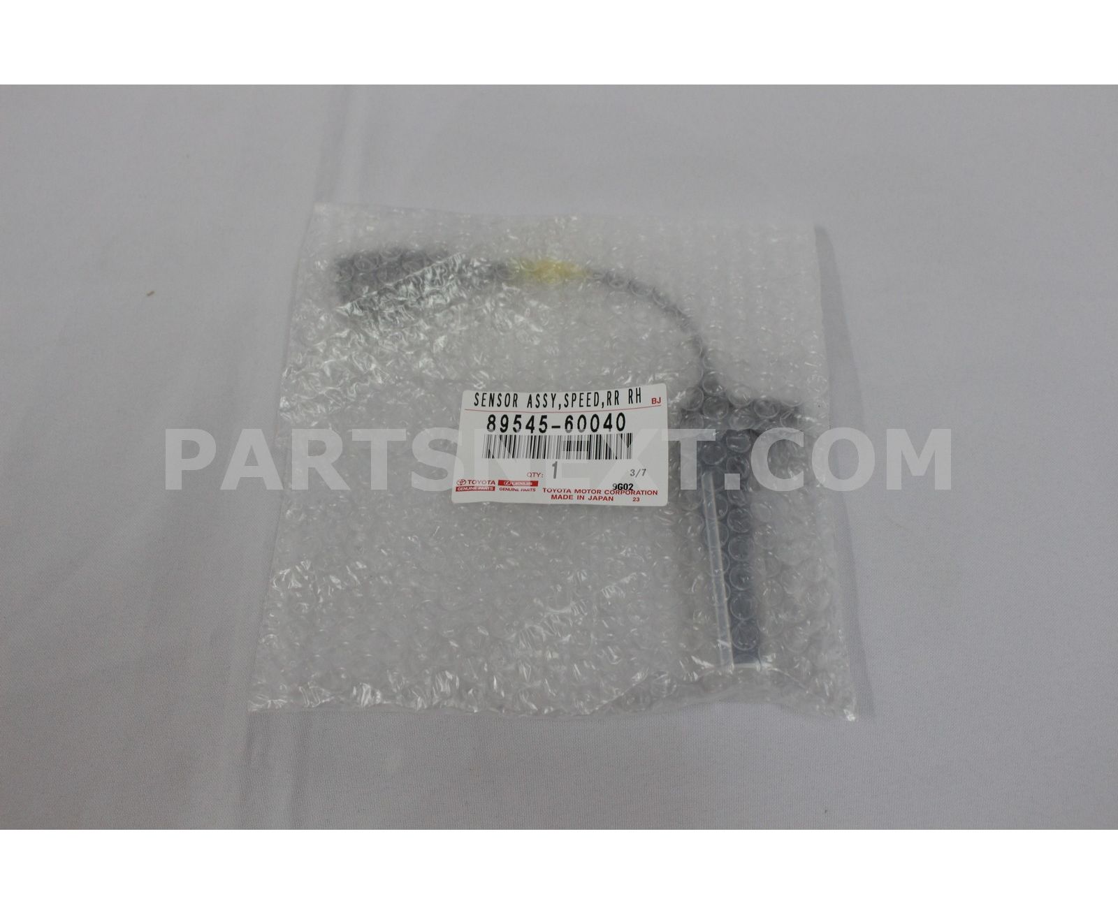 Toyota :: 89545-60040 SENSOR, SPEED, REAR RH