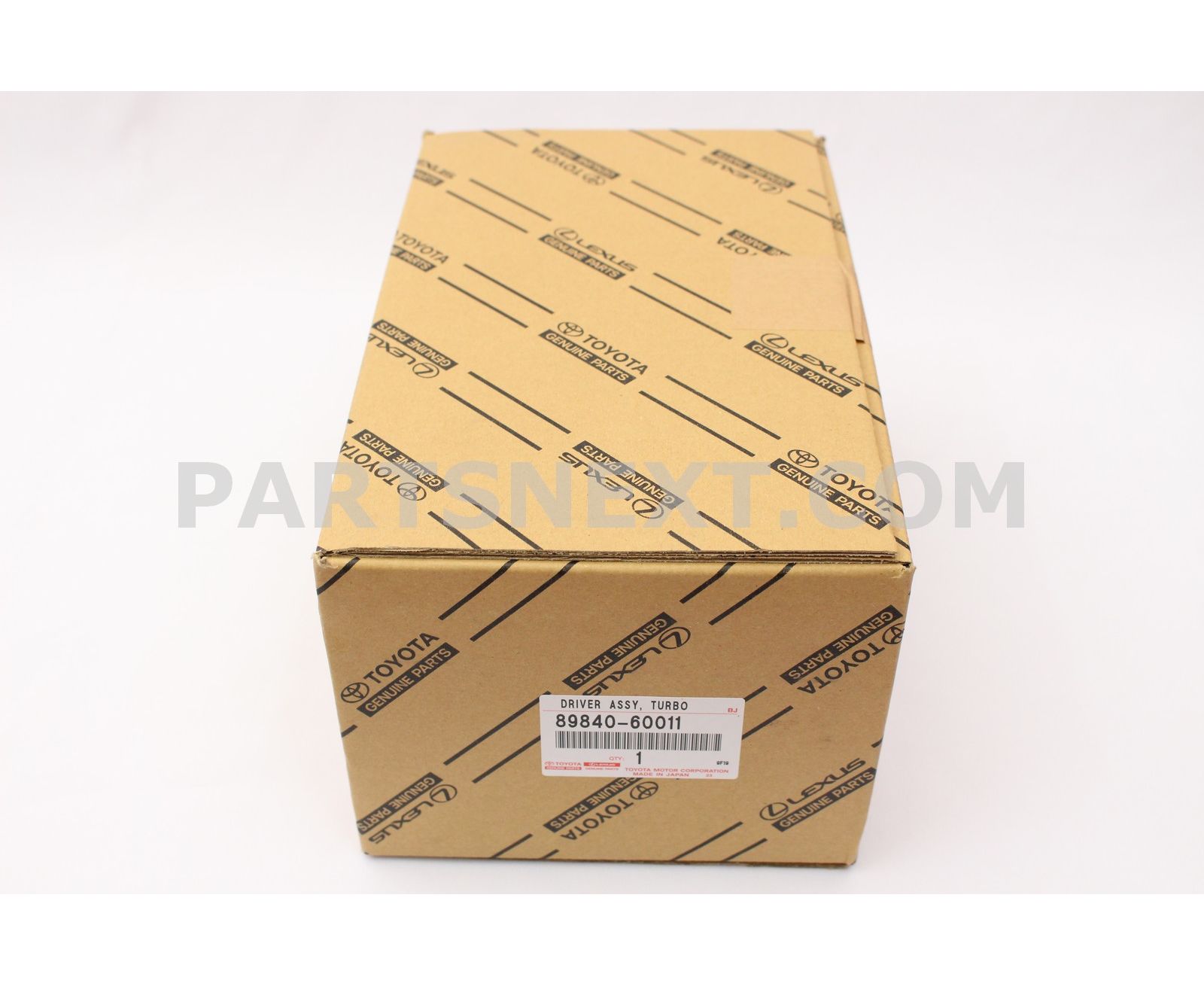 Toyota :: 89840-60011 DRIVER, TURBO MOTOR