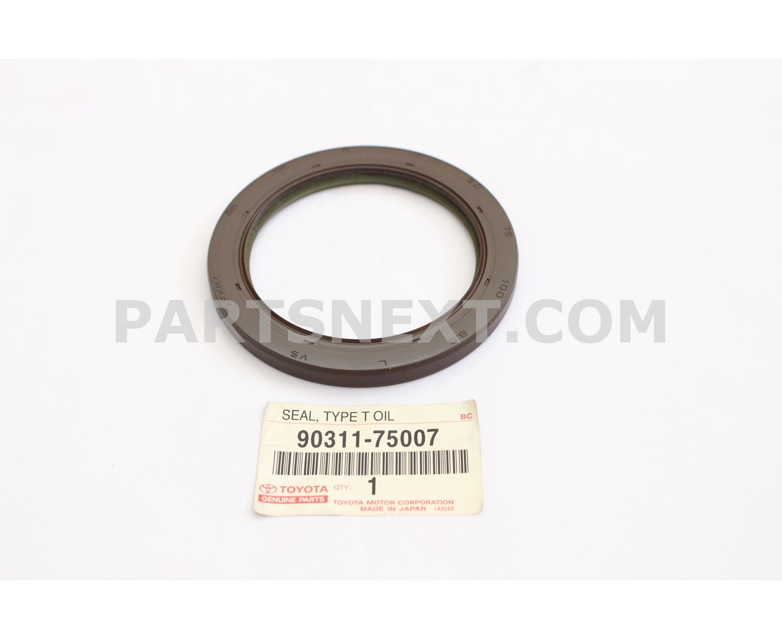 Toyota :: 90311-75007 SEAL, ENGINE REAR OIL