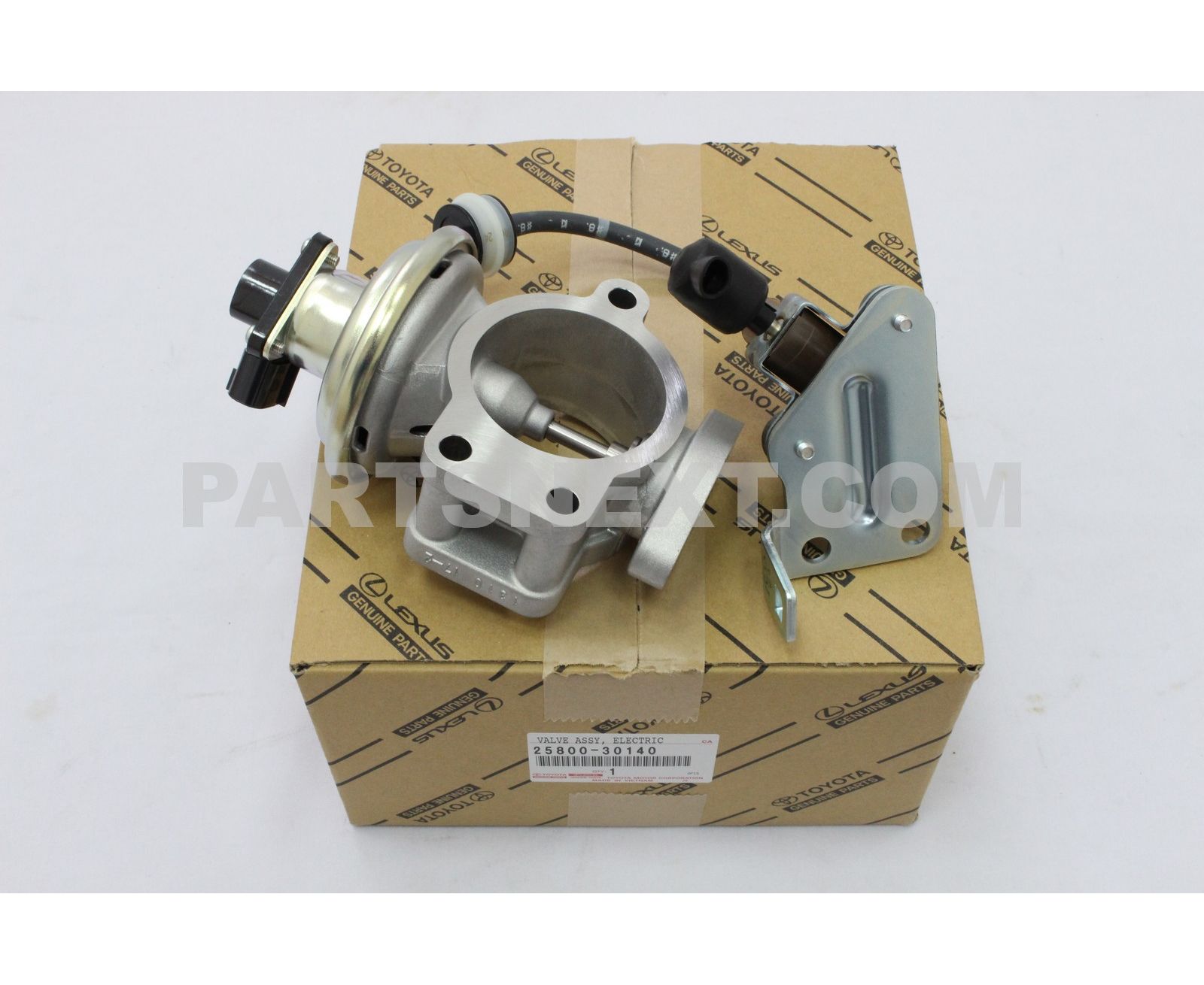 Toyota :: 25800-30140 VALVE ASSY, ELECTRIC EGR CONTROL