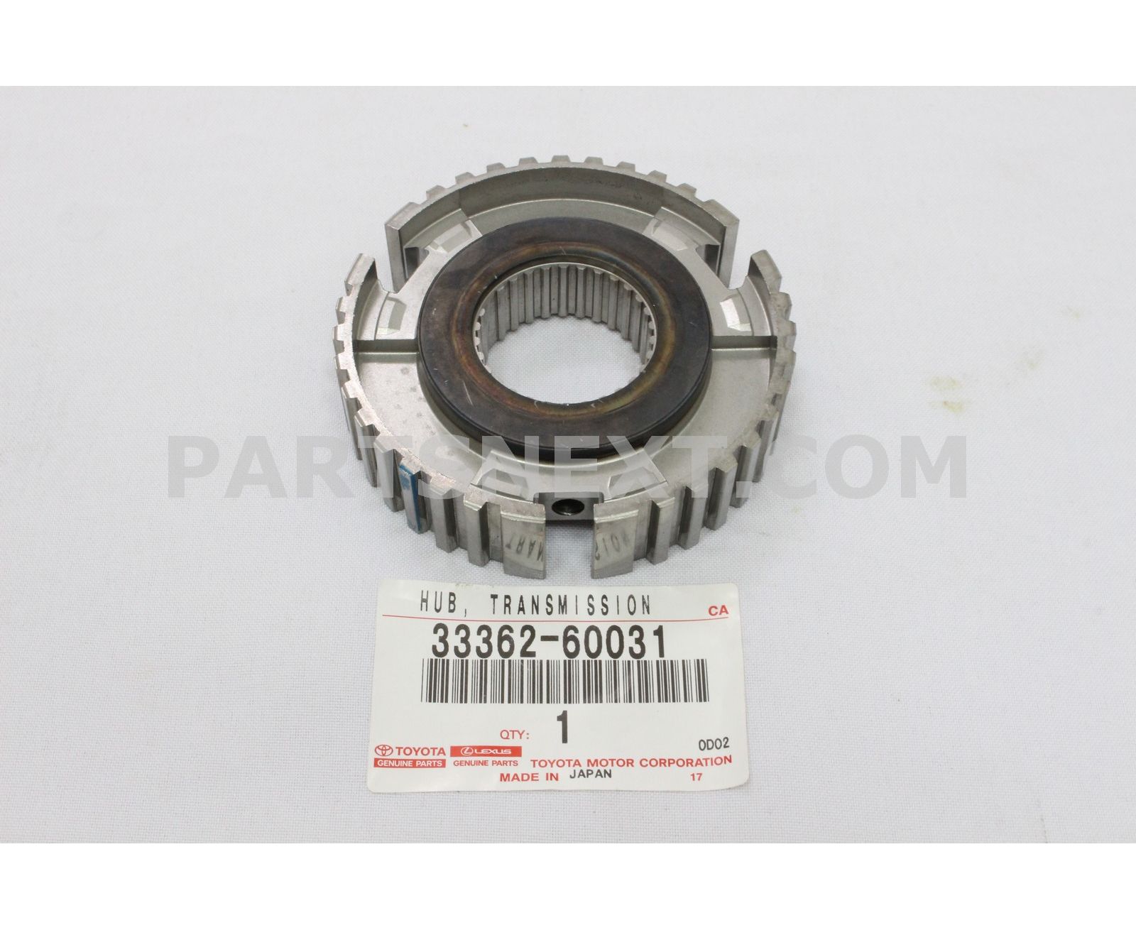 Toyota :: 33362-60031 HUB, TRANSMISSION CLUTCH, NO.2