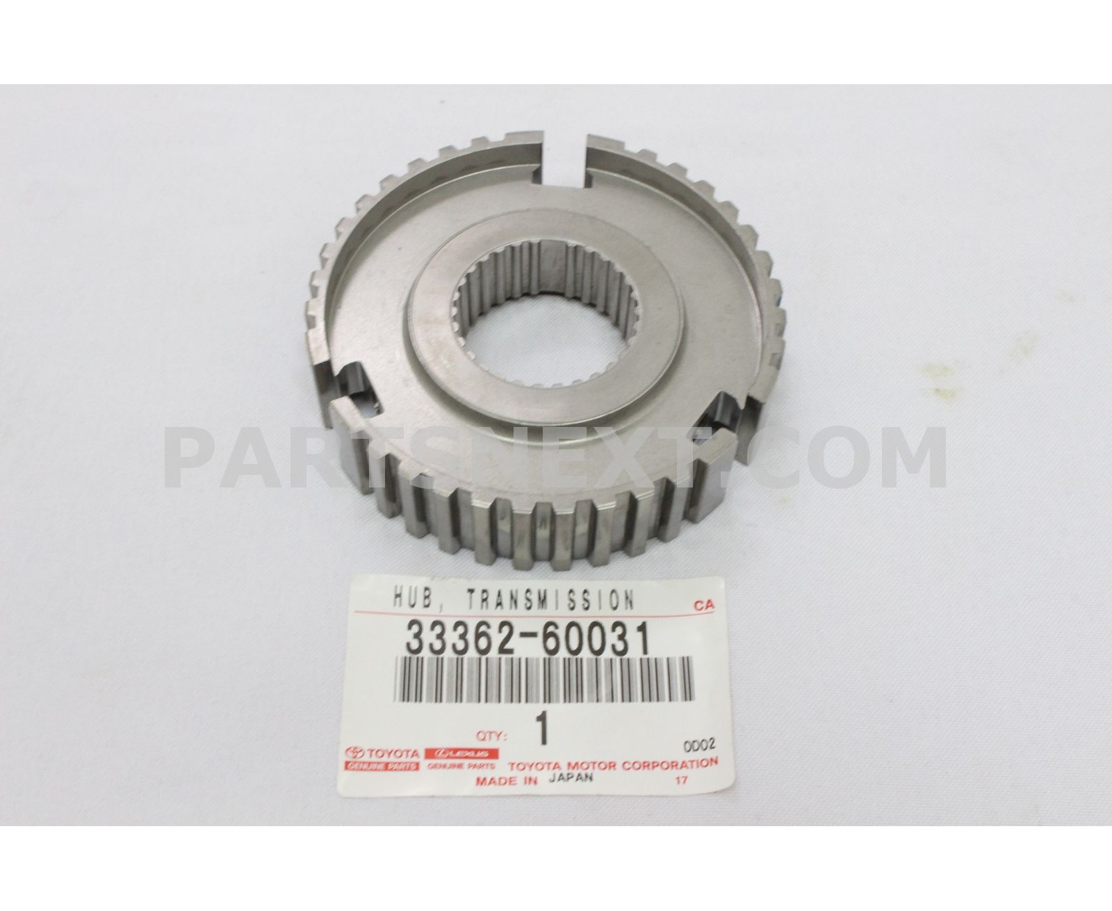 Toyota :: 33362-60031 HUB, TRANSMISSION CLUTCH, NO.2