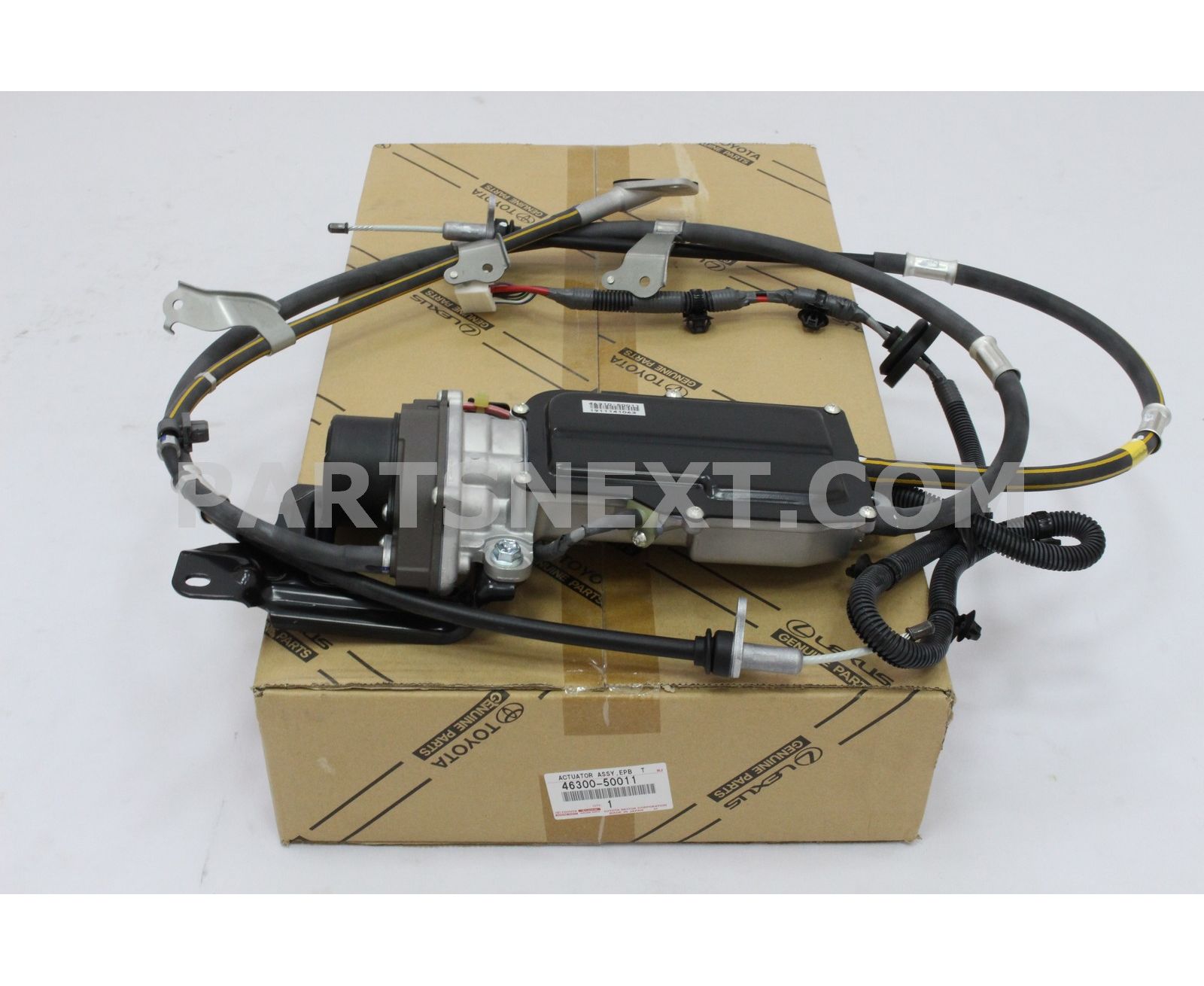 Toyota :: 46300-50011 ACTUATOR ASSY, PARKING BRAKE W/BRACKET