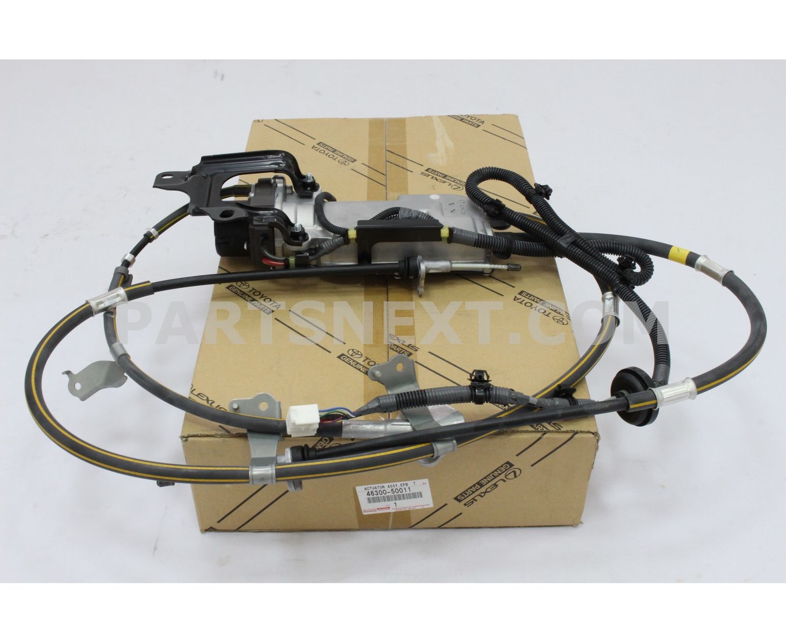 Toyota :: 46300-50011 ACTUATOR ASSY, PARKING BRAKE W/BRACKET