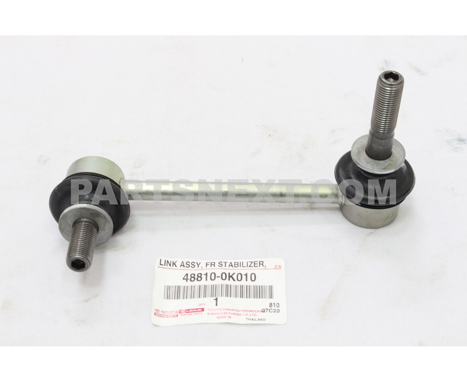 Toyota :: 48810-0K010 LINK ASSY, FRONT STABILIZER, LH