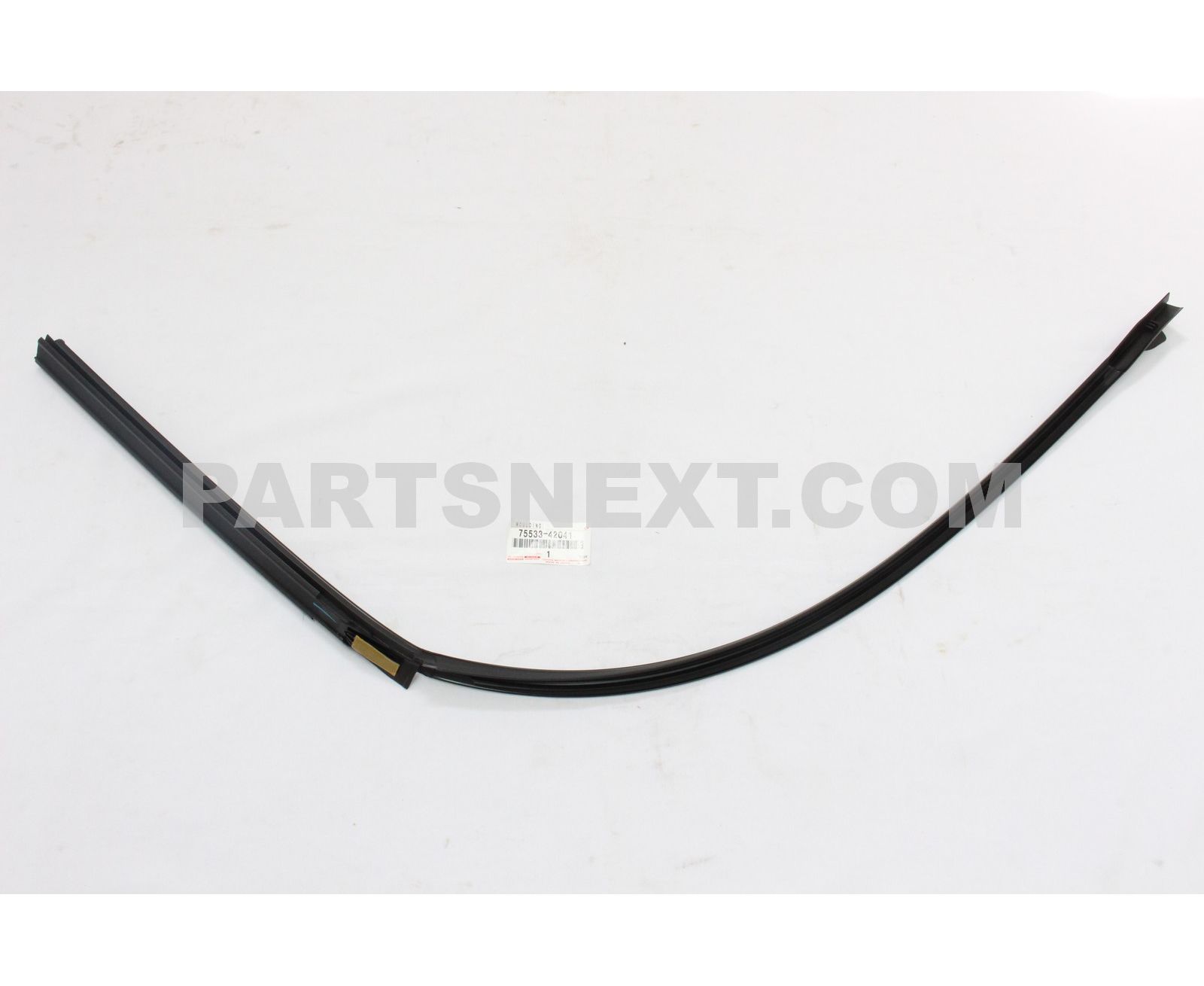 Toyota :: 75533-42041 MOULDING, WINDSHIELD, OUTSIDE RH