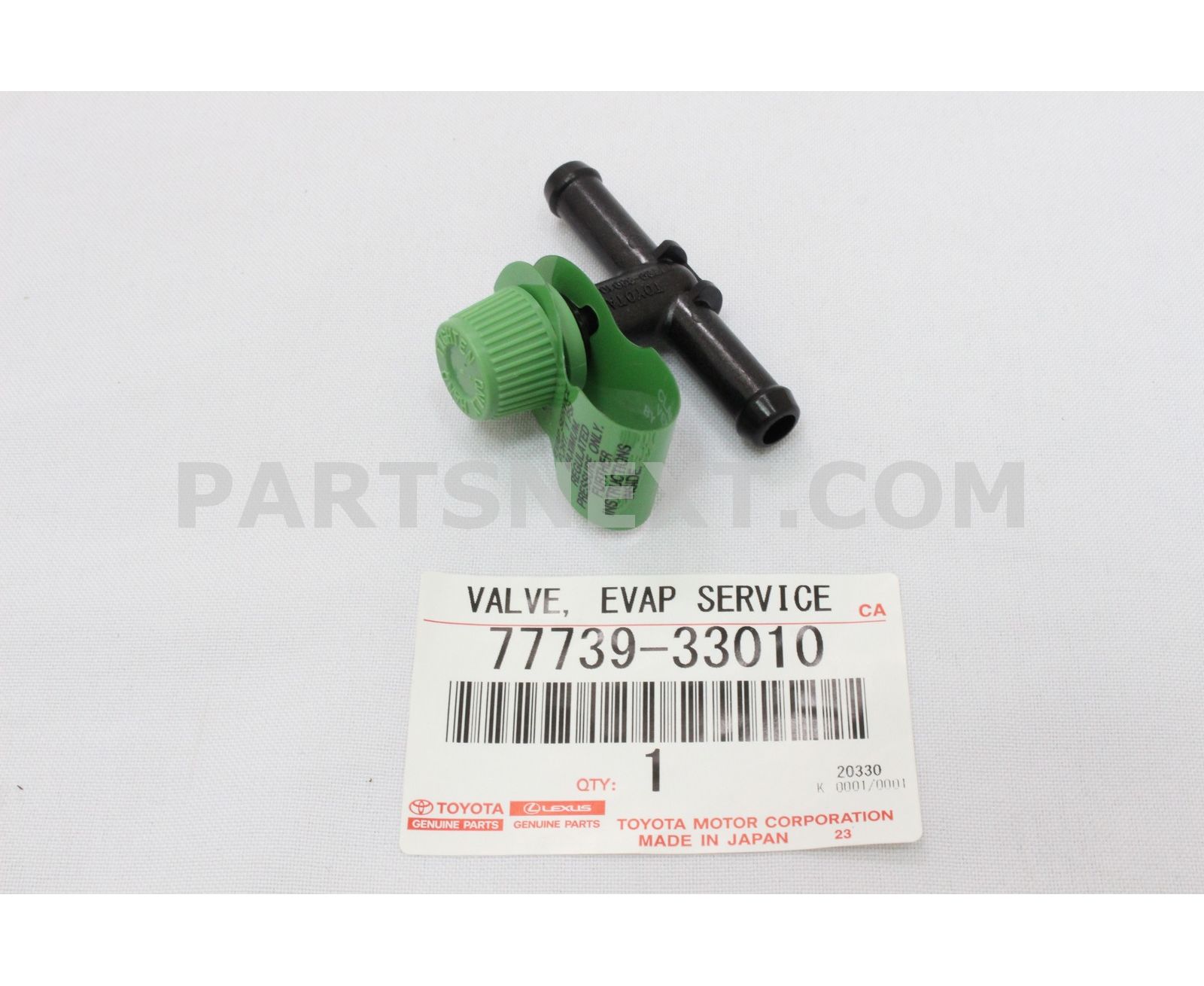 Toyota :: 77739-33010 VALVE, EVAP SERVICE PORT