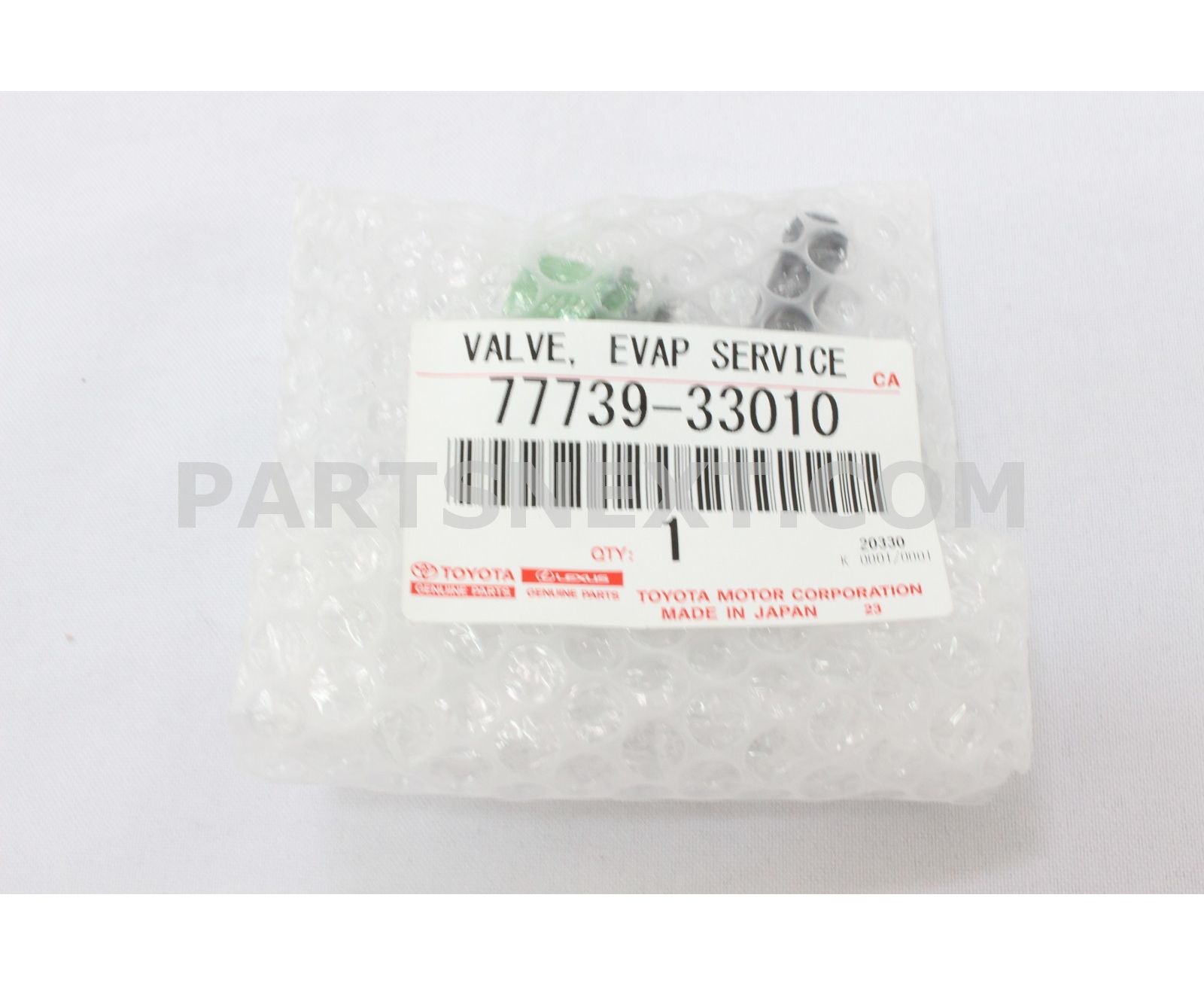 Toyota :: 77739-33010 VALVE, EVAP SERVICE PORT