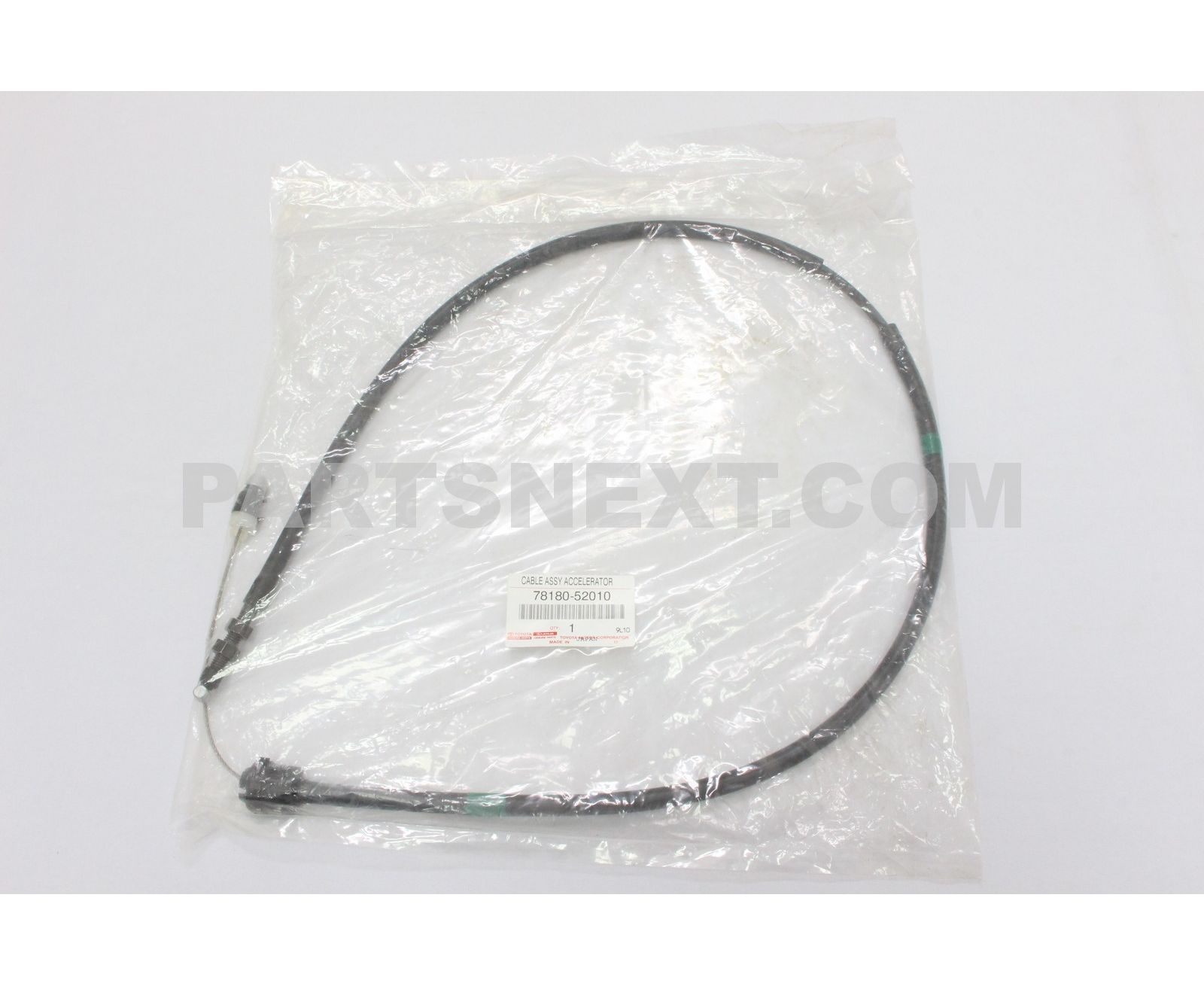 Toyota :: 78180-52010 CABLE ASSY, ACCELERATOR CONTROL