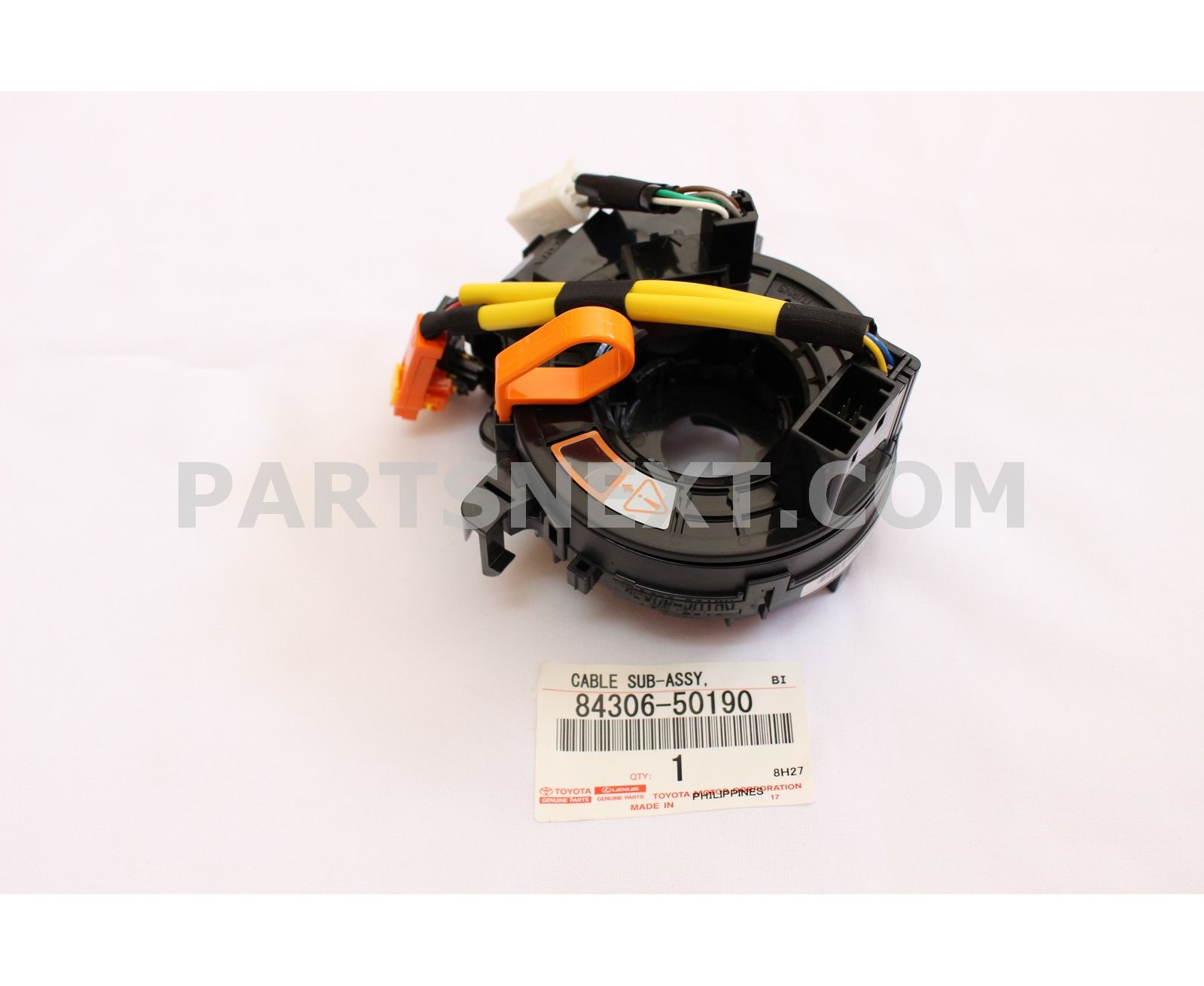 Toyota :: 84306-50190 CABLE SUB-ASSY, SPIRAL