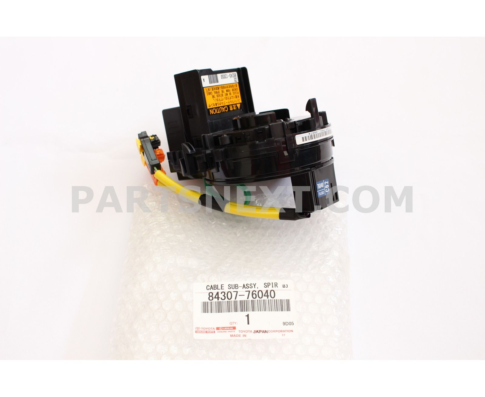 Toyota :: 84307-76040 CABLE SUB-ASSY
