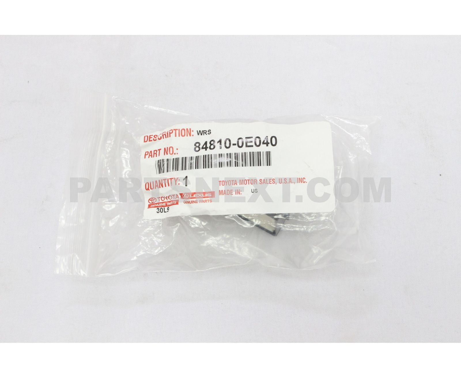 Toyota :: 84810-0E040 SWITCH ASSY, POWER WINDOW REGULATOR