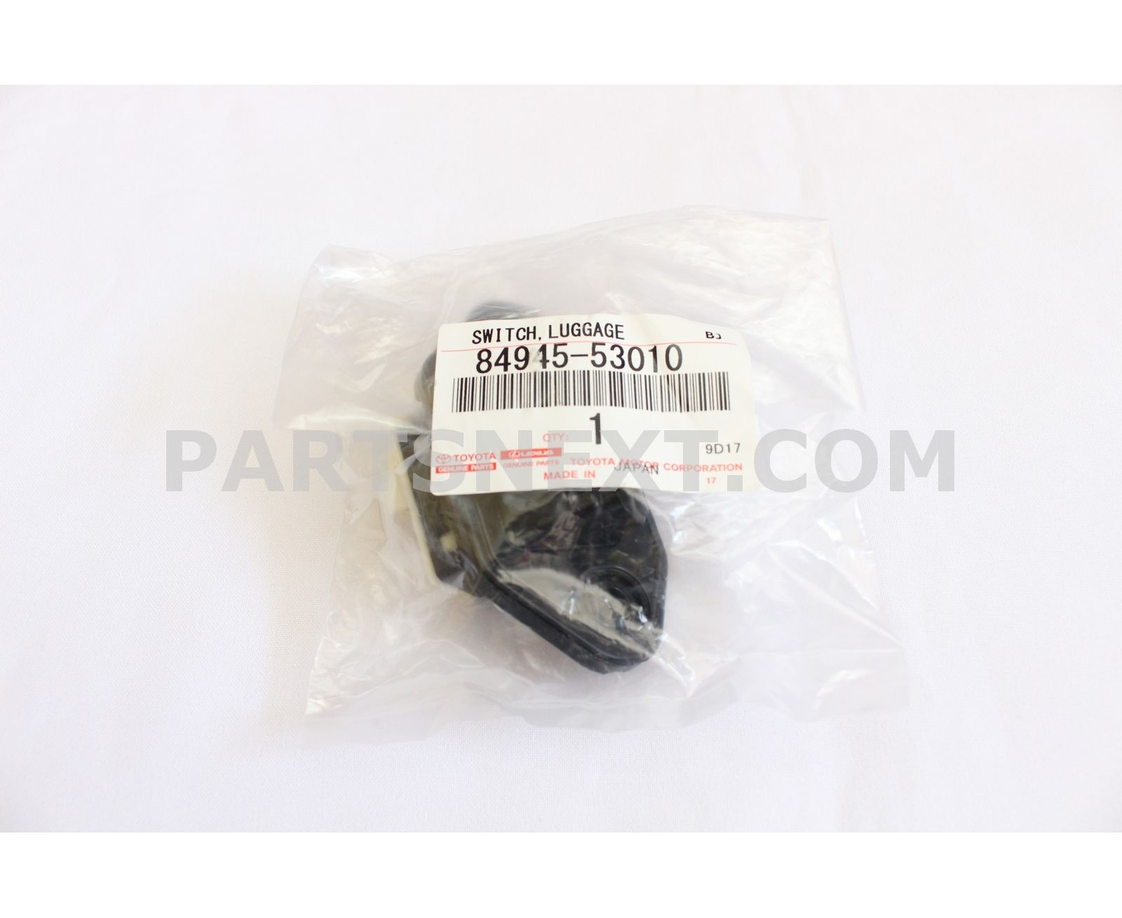 Toyota :: 84945-53010 SWITCH, LUGGAGE ELECTRICAL KEY