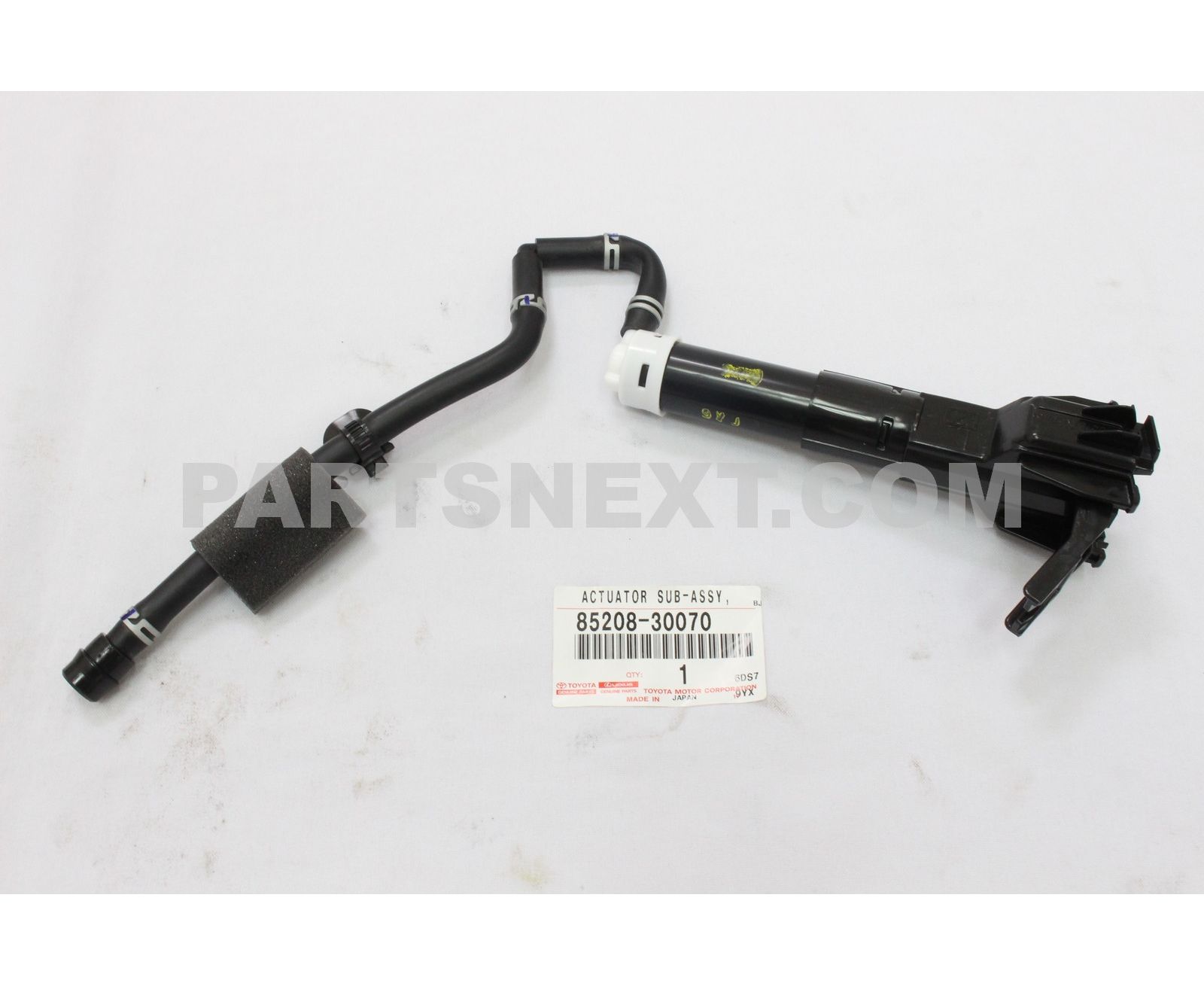 Toyota :: 85208-30070 ACTUATOR SUB-ASSY, HEADLAMP WASHER, LH