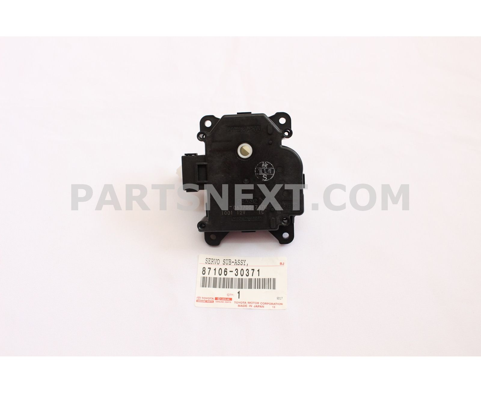 Toyota :: 87106-30371 SERVO SUB-ASSY, DAMPER(FOR MODE)