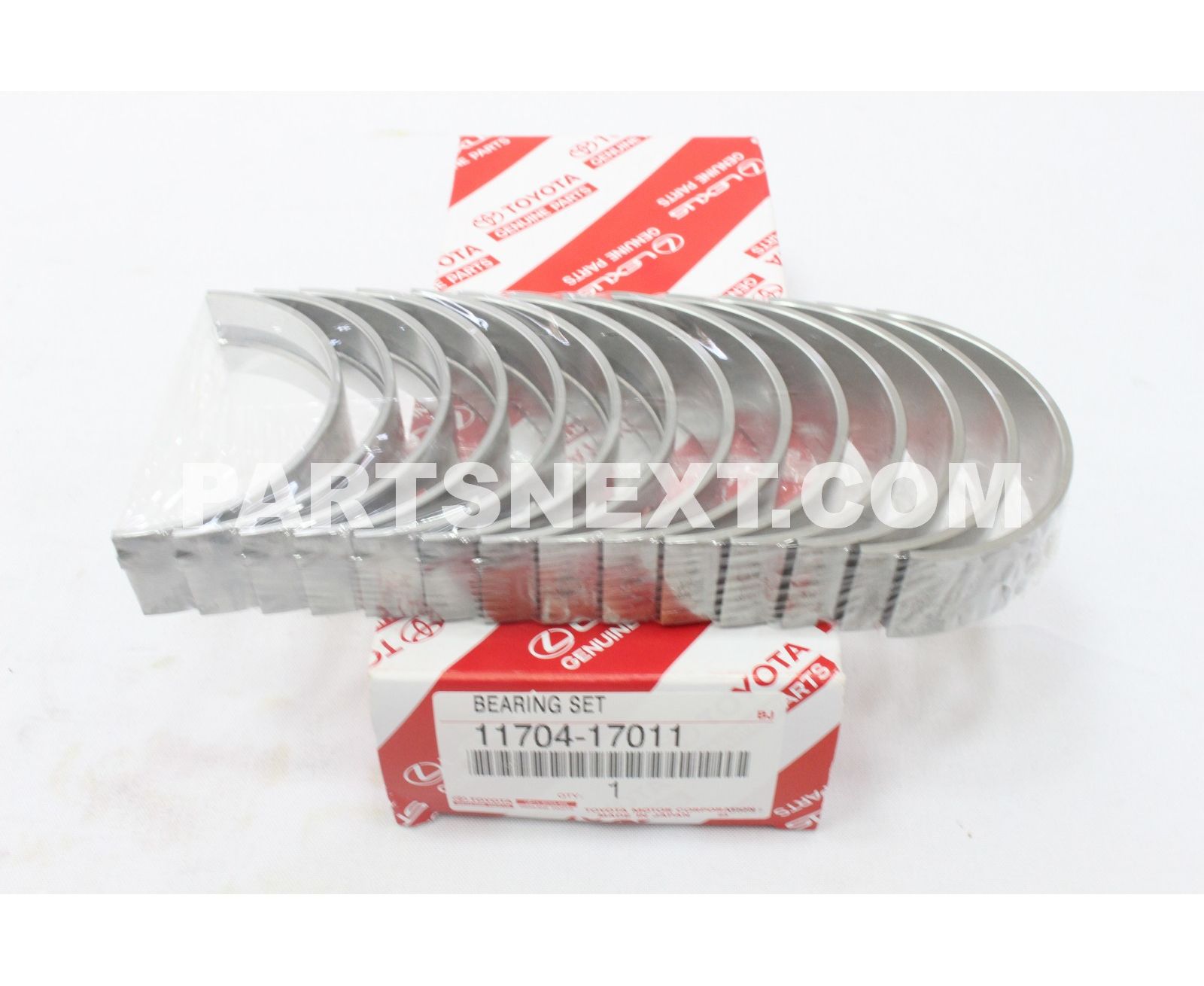 Toyota :: 11704-17011 BEARING SET, CRANKSHAFT