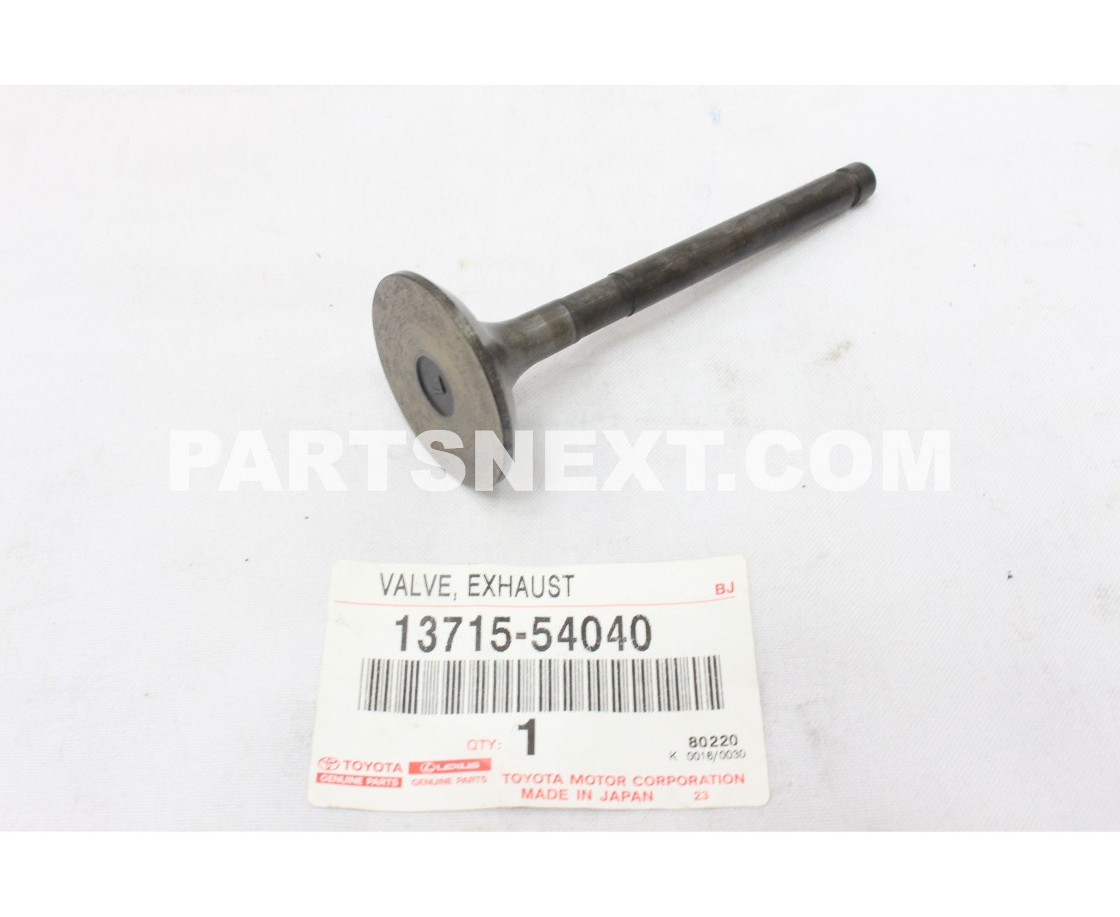 Toyota :: 13715-54040 VALVE, EXHAUST