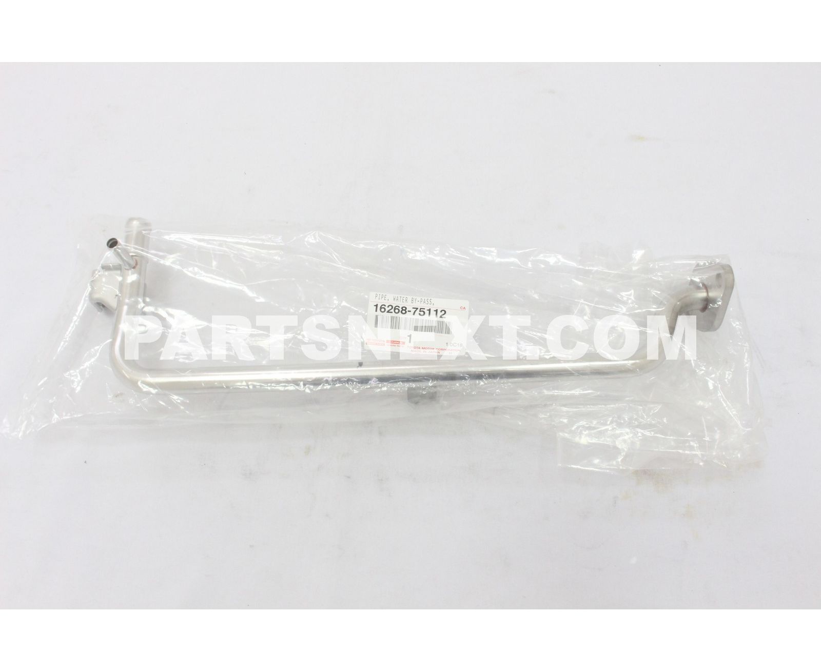 Toyota :: 16268-75112 PIPE WATER BY-PASS