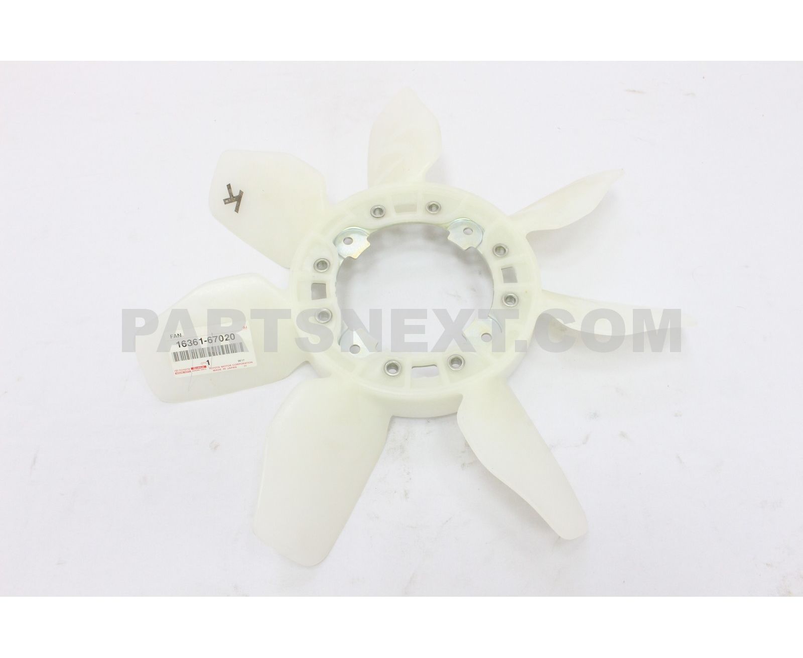 Toyota :: 16361-67020 FAN