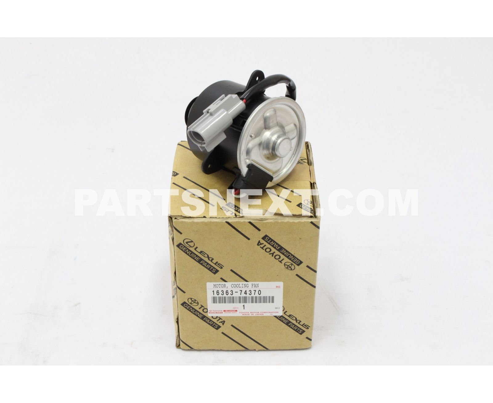 Toyota :: 16363-74370 MOTOR, COOLING FAN, NO.2