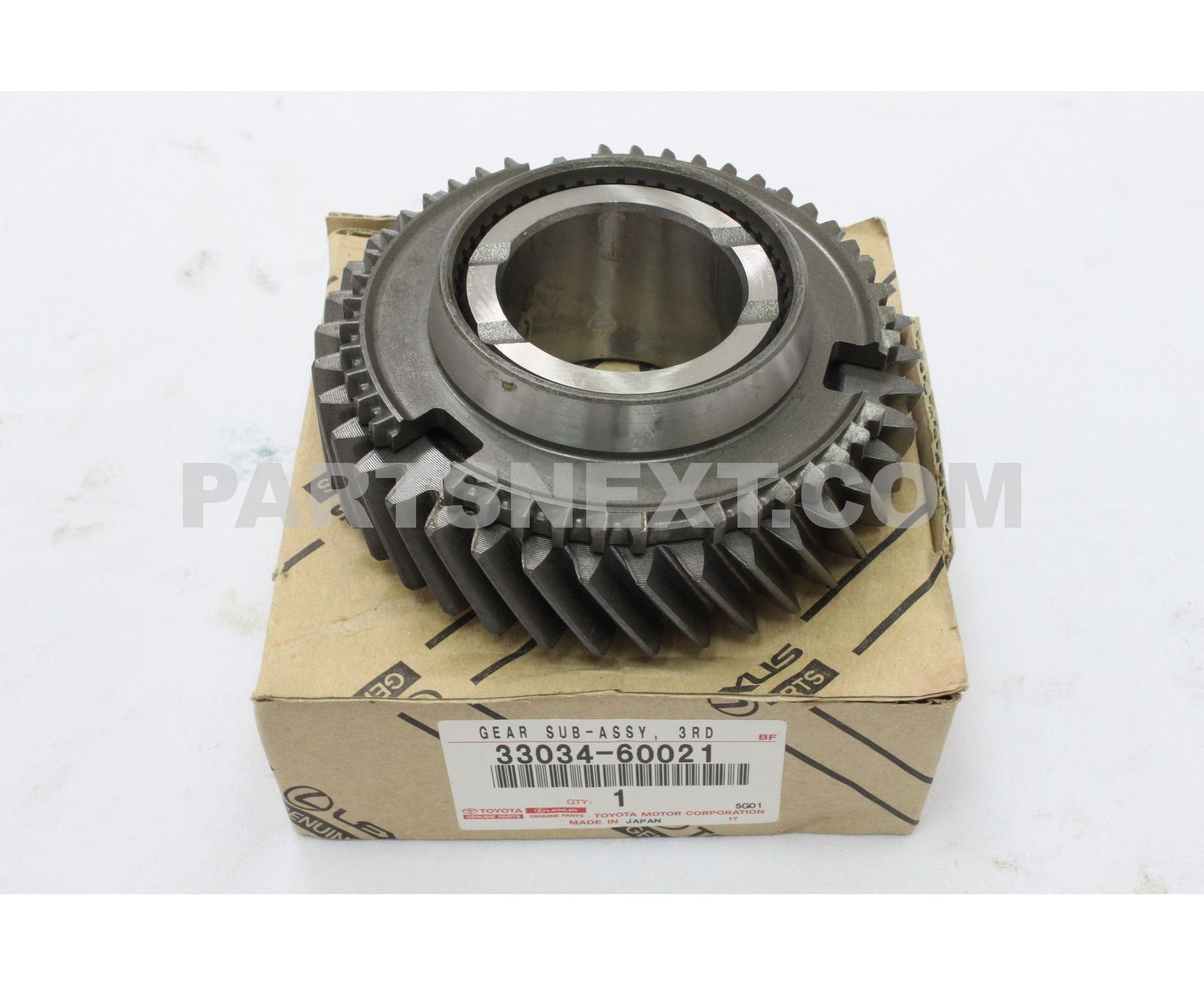 Toyota :: 33034-60021 GEAR, 3RD