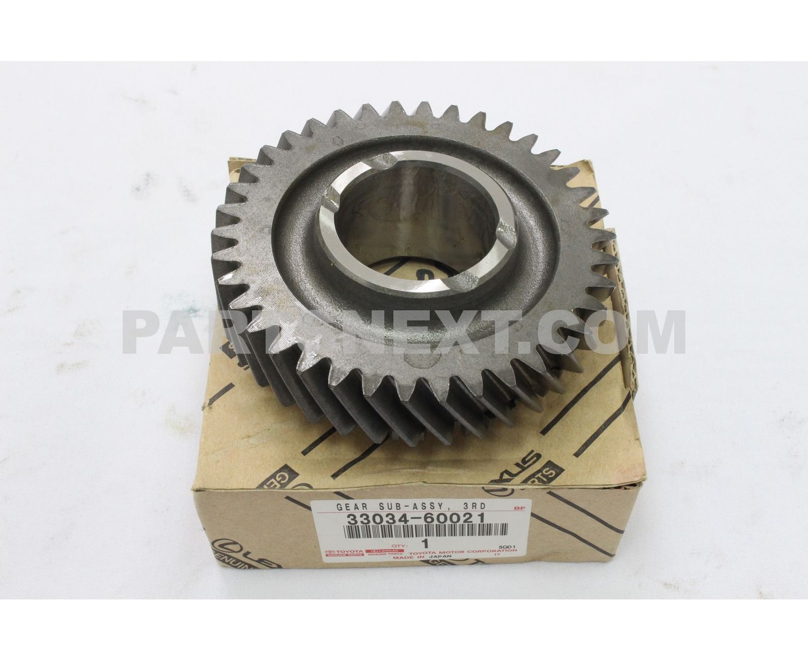 Toyota :: 33034-60021 GEAR, 3RD