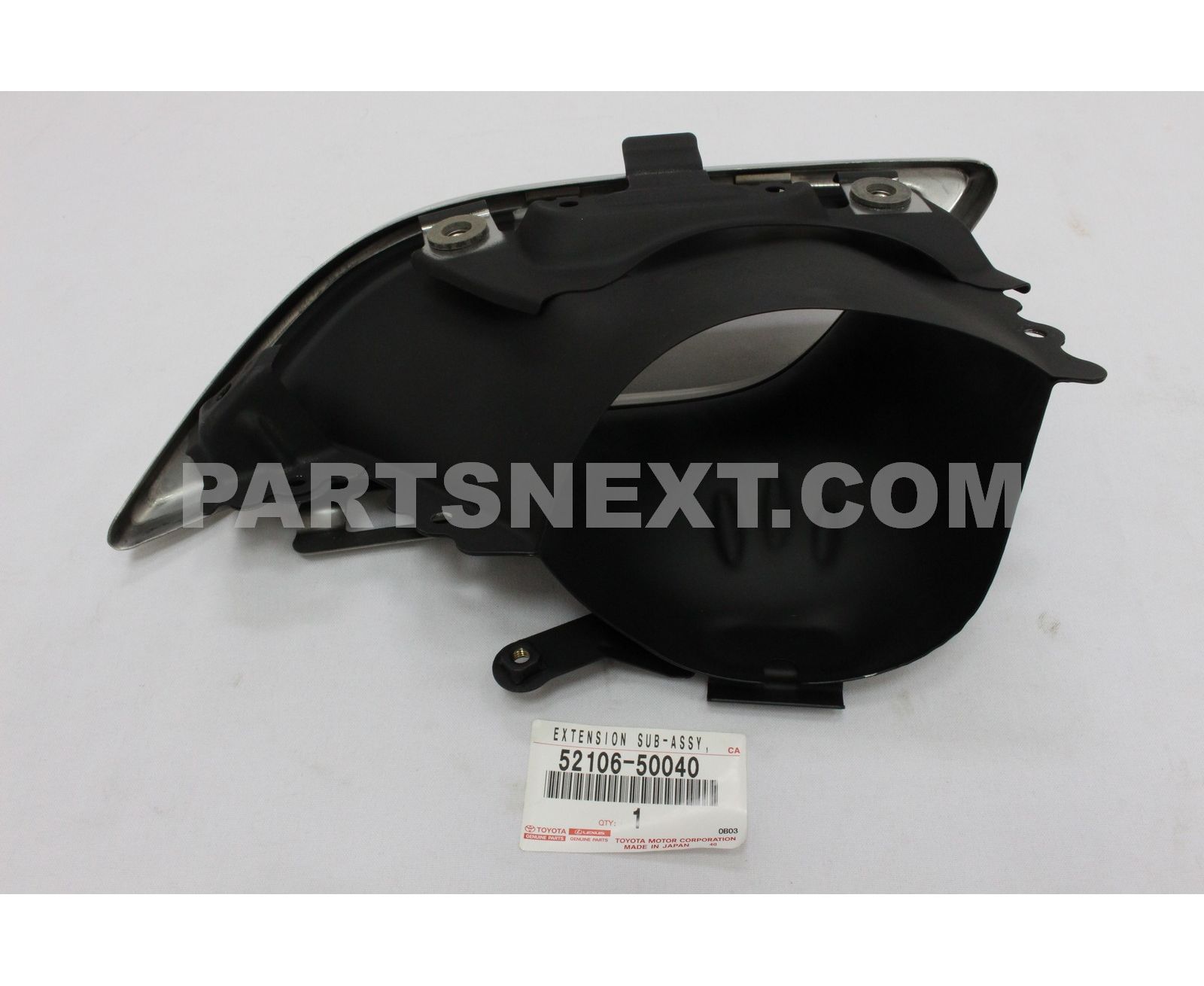 Toyota :: 52106-50040 EXTENSION, REAR BUMPER, RH