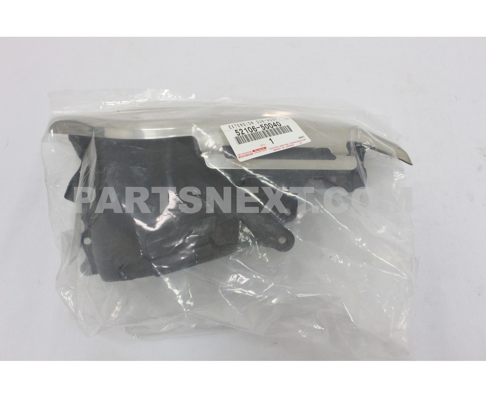 Toyota :: 52106-50040 EXTENSION, REAR BUMPER, RH