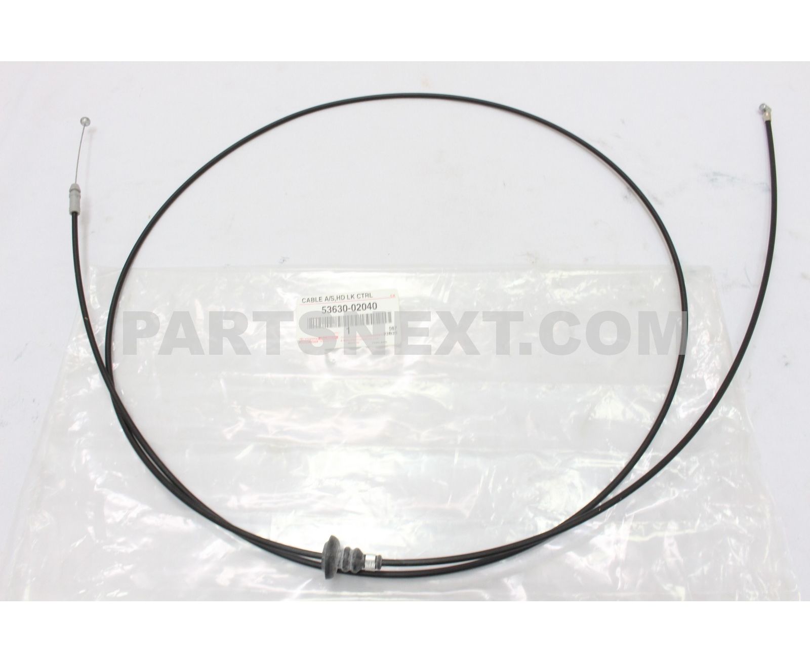 Toyota :: 53630-02040 CABLE ASSY, HOOD LOCK CONTROL