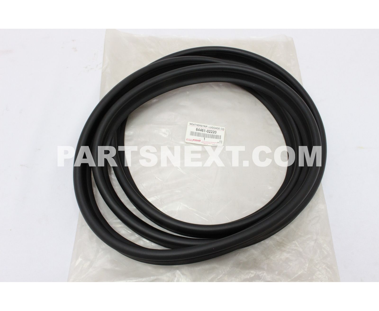 Toyota :: 64461-02220 WEATHERSTRIP, LUGGAGE COMPARTMENT DOOR