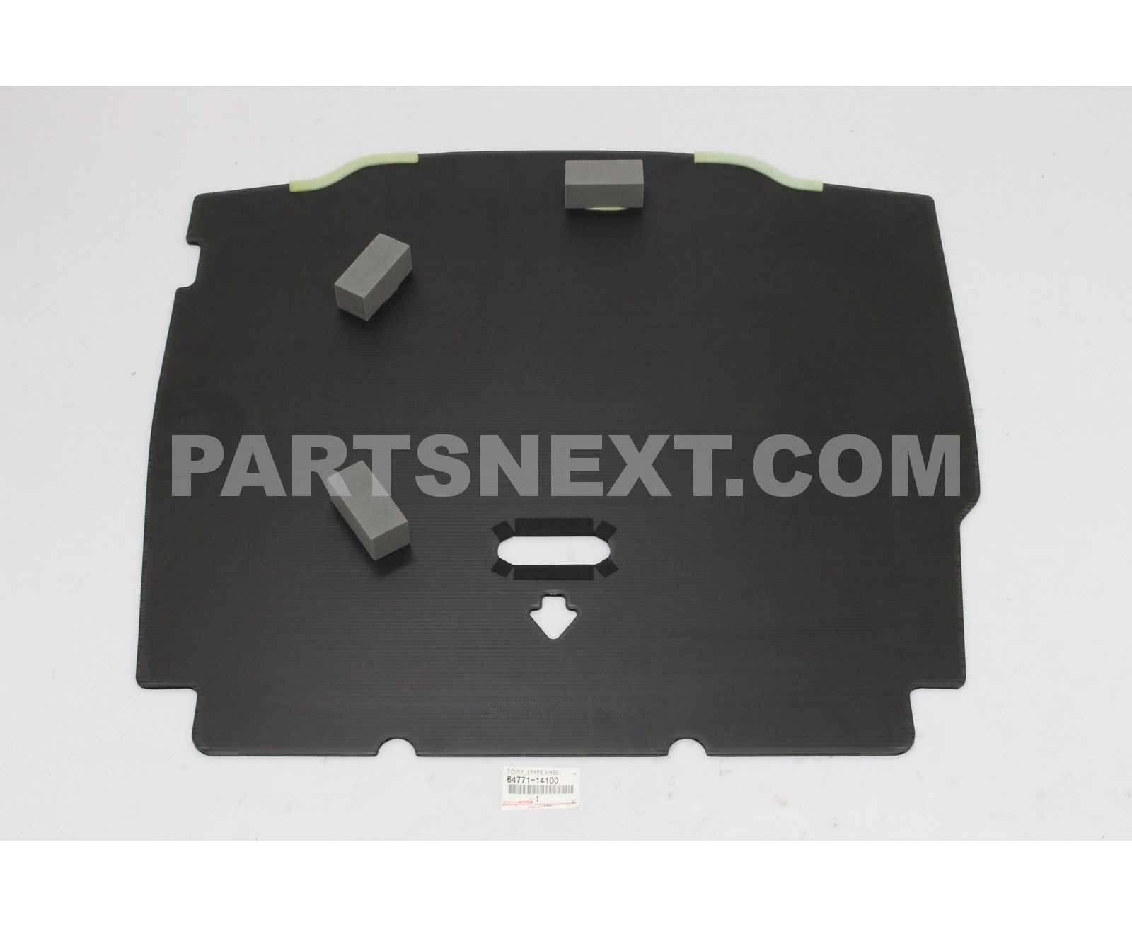 Toyota :: 64771-14100 COVER ASSY, SPARE WHEEL