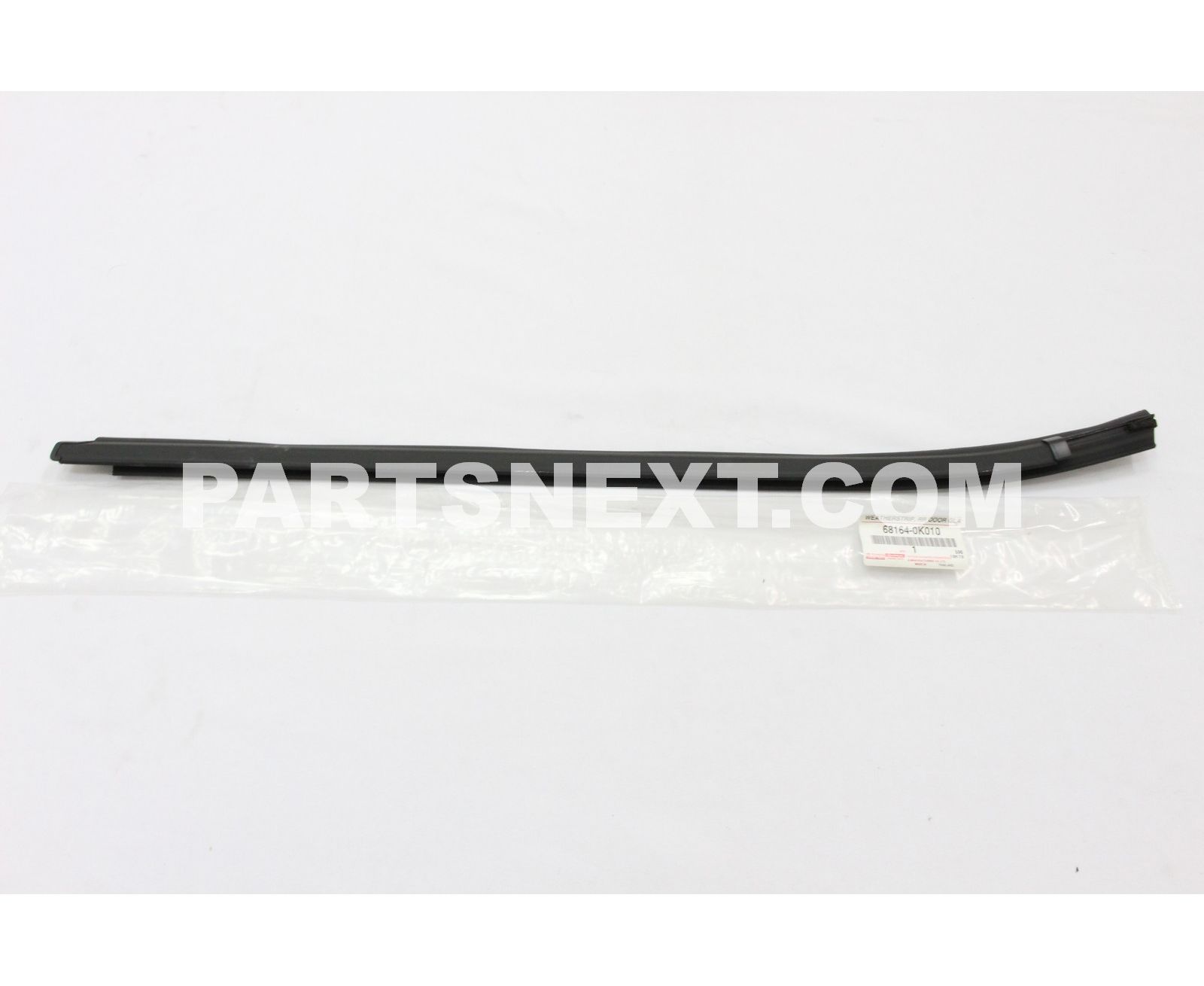 Toyota :: 68164-0K010 WEATHERSTRIP, REAR DOOR GLASS, OUTER LH