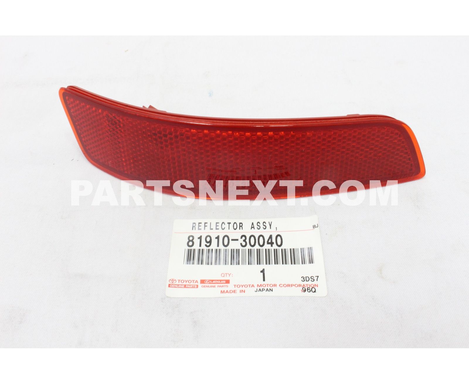 Toyota :: 81910-30040 REFLECTOR ASSY, REFLEX, RH