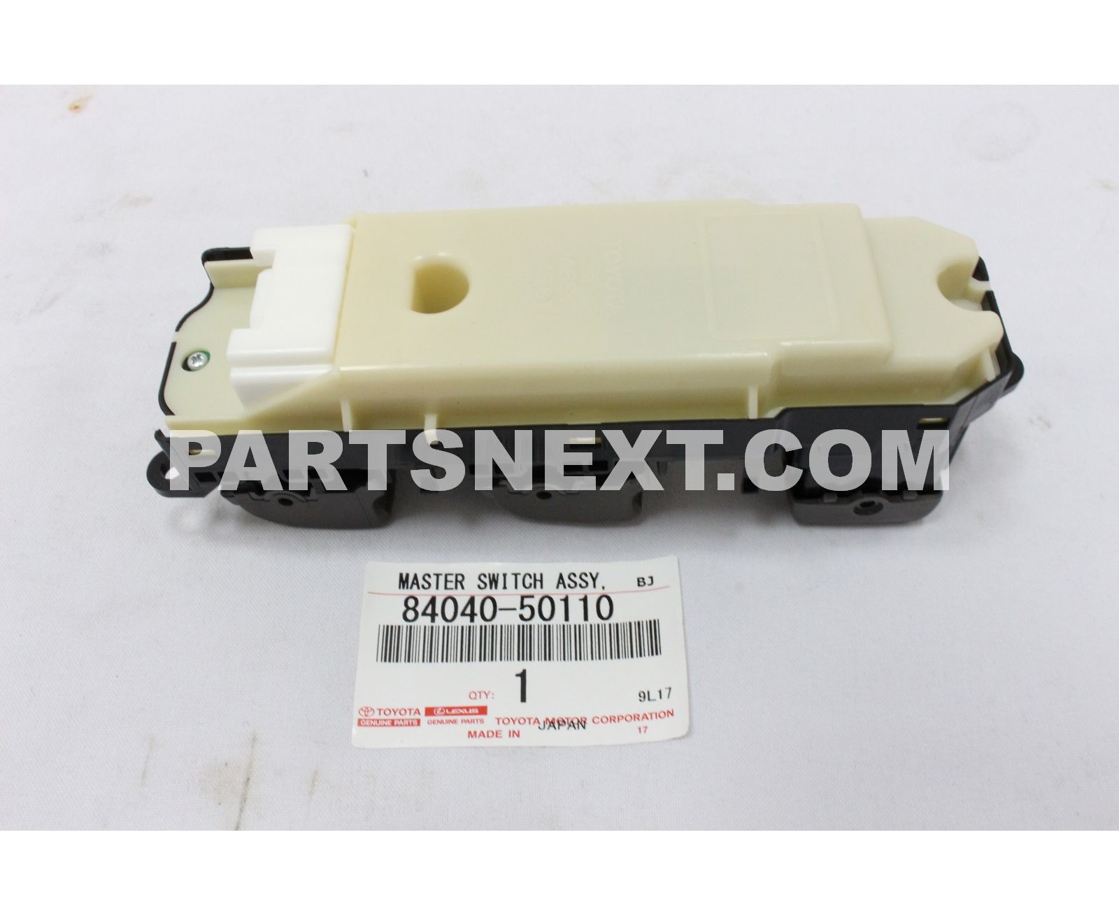 Toyota :: 84040-50110 MASTER SWITCH ASSY, POWER WINDOW REGULATOR