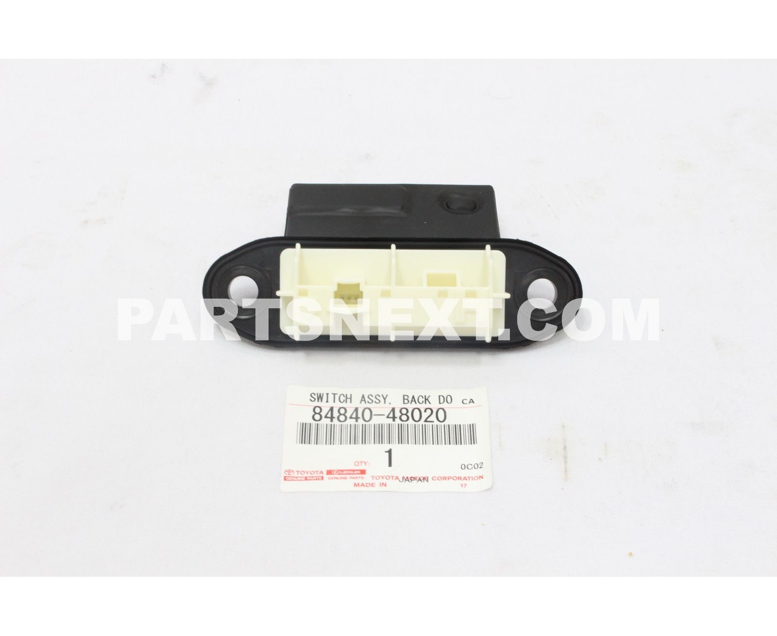 Toyota :: 84840-48020 SWITCH ASSY, BACK DOOR OPENER