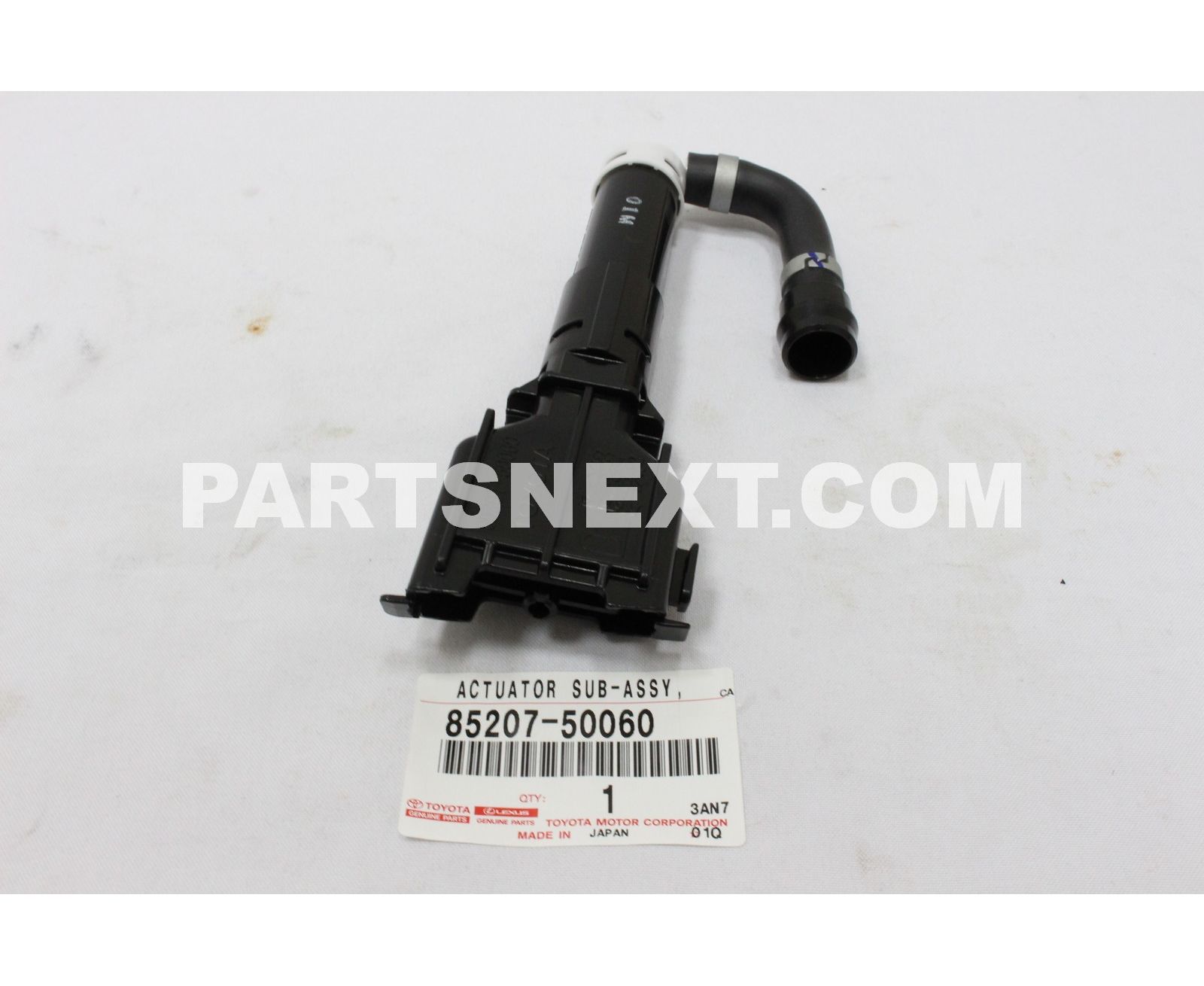 Toyota :: 85207-50060 ACTUATOR SUB-ASSY, HEADLAMP WASHER, RH