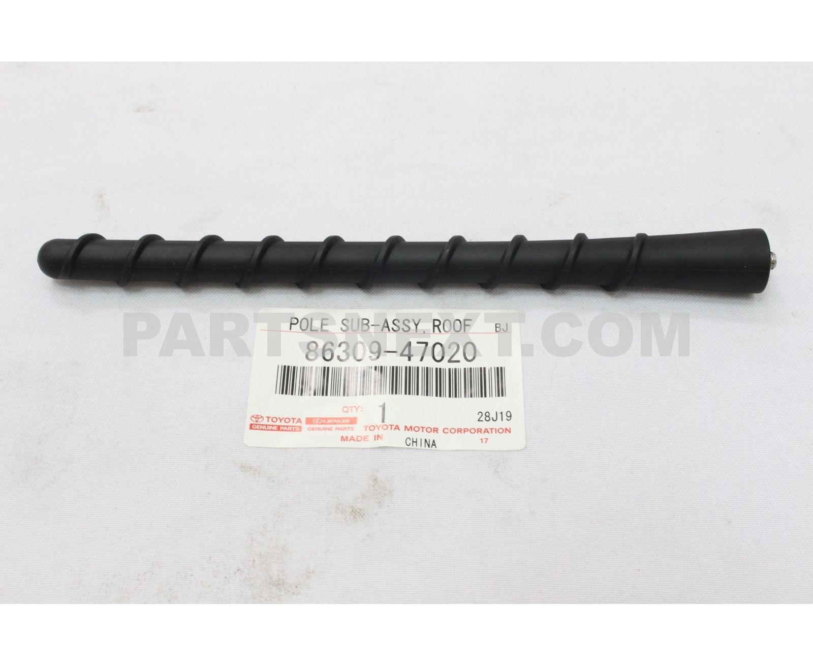 Toyota :: 86309-47020 POLE SUB-ASSY, ROOF ANTENNA