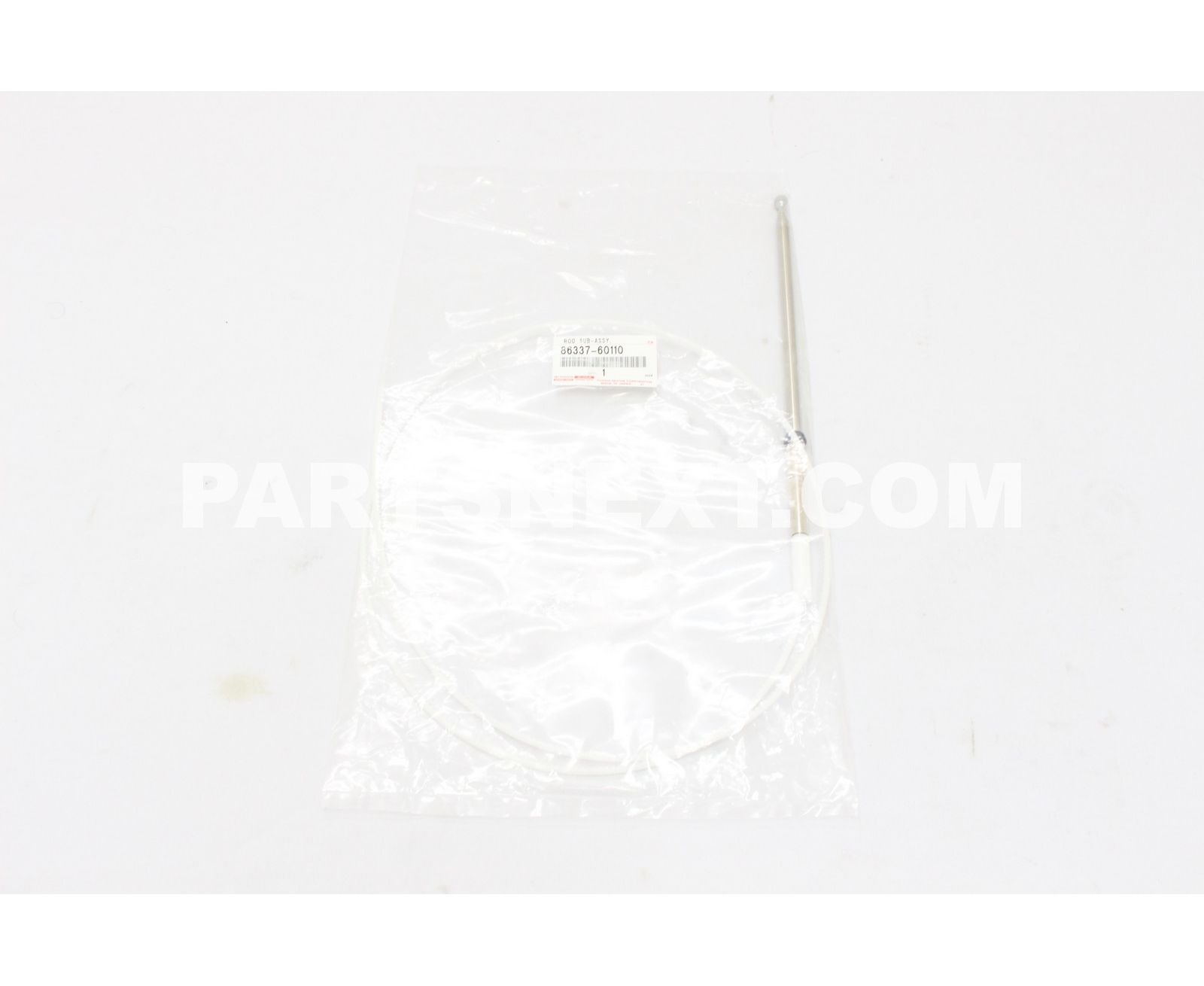 Toyota :: 86337-60110 ROD & PIPE, SEALED W/CABLE