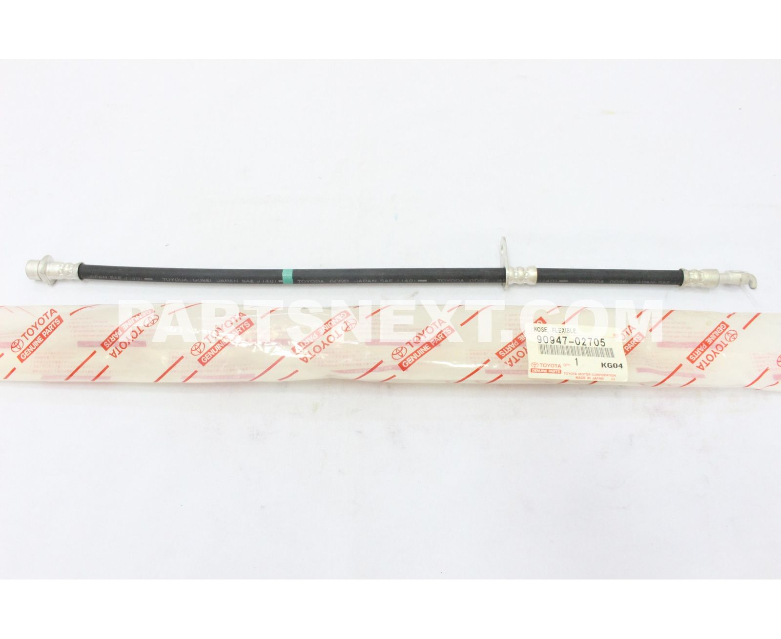 Toyota :: 90947-02705 HOSE, FLEXIBLE(FOR REAR RH)