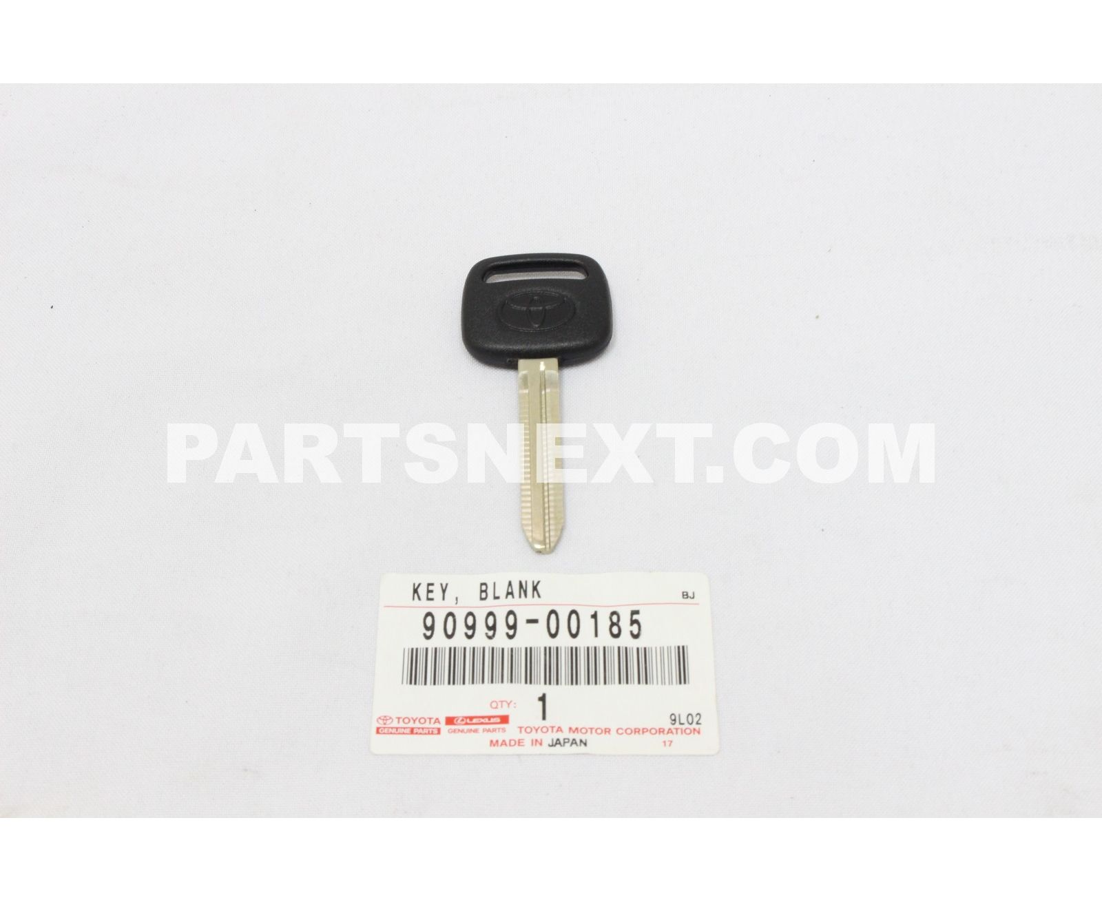 Toyota :: 90999-00185 KEY, BLANK
