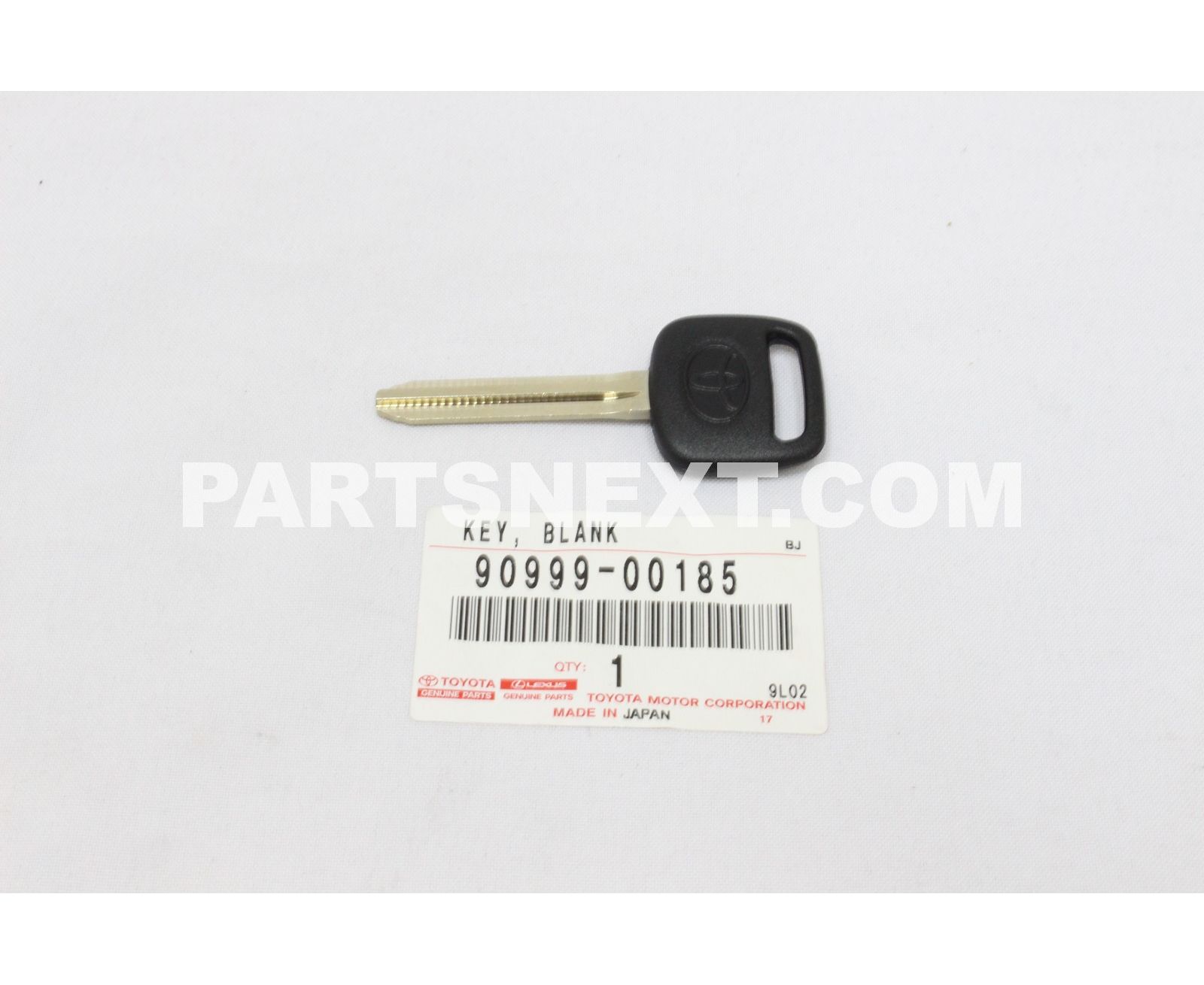 Toyota :: 90999-00185 KEY, BLANK