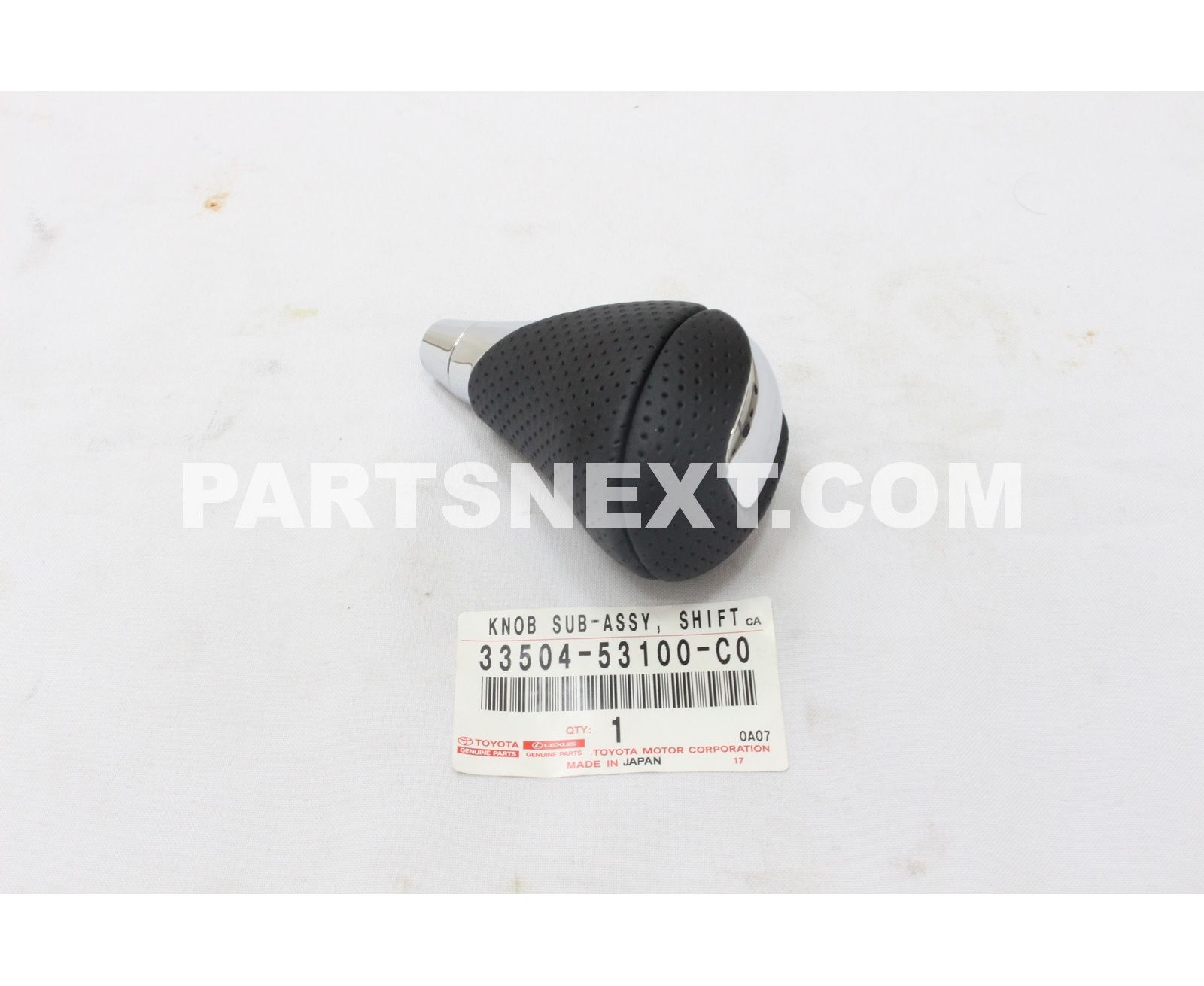 Toyota :: 33504-53100-C0 KNOB SUB-ASSY, SHIFT LEVER