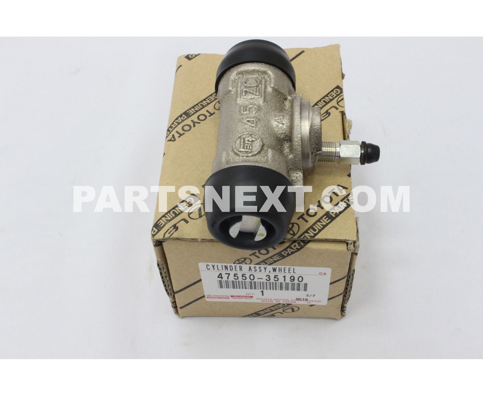 Toyota :: 47550-35190 CYLINDER ASSY, REAR WHEEL BRAKE(FOR, FRONT OR ...